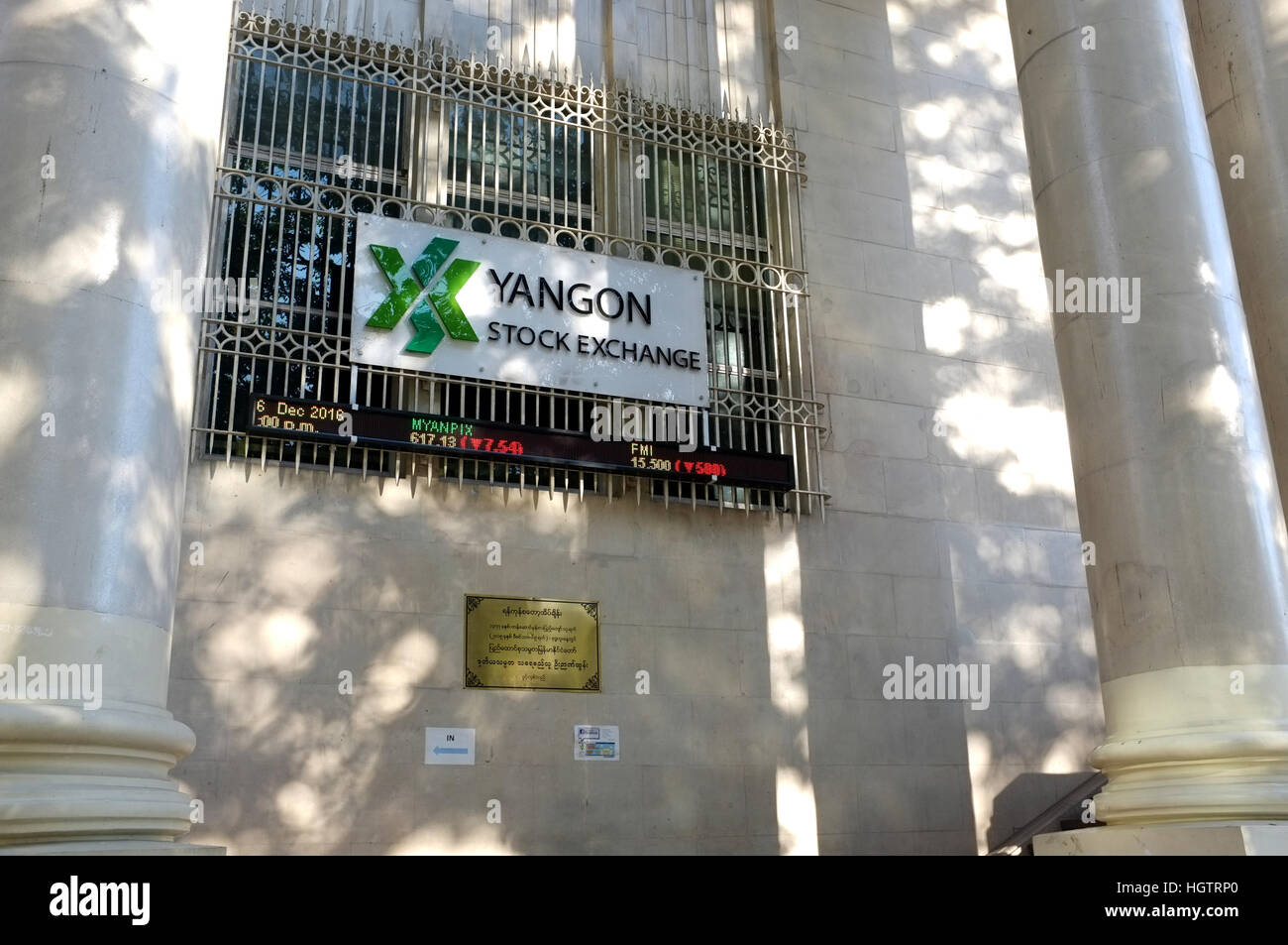 Yangon Stock Exchange, 24-26 Sule Pagoda Rd, Kyauktada 11182, Myanmar ...