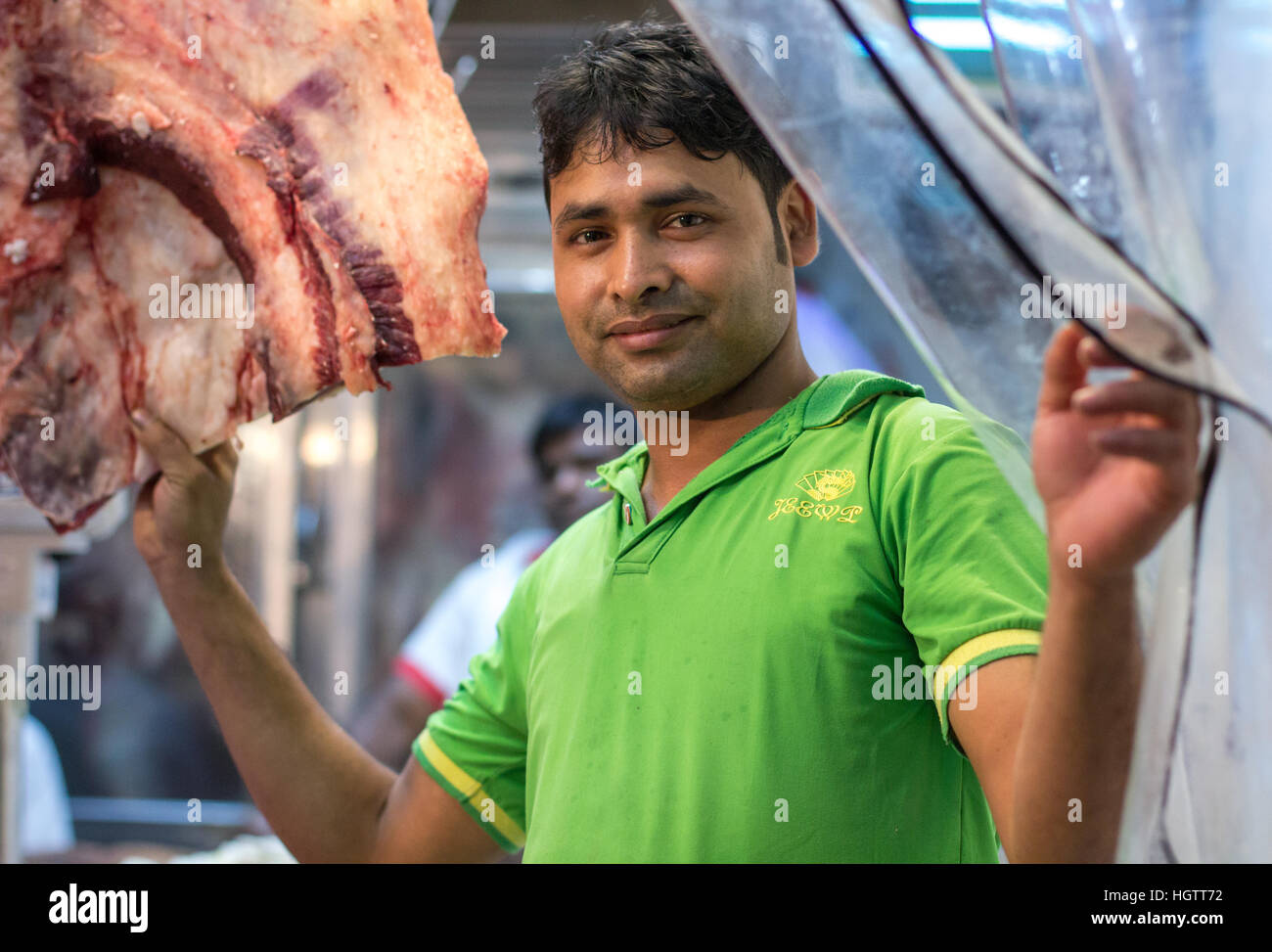 Street portrait of people in Dubai Al Naif neighborhood Stock Photo - Alamy