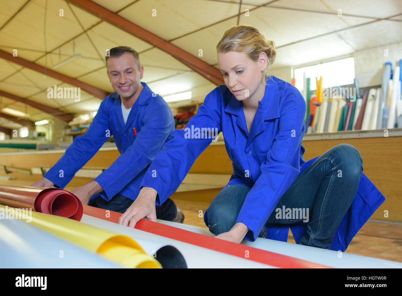 Man woman choosing roll hi-res stock photography and images - Alamy