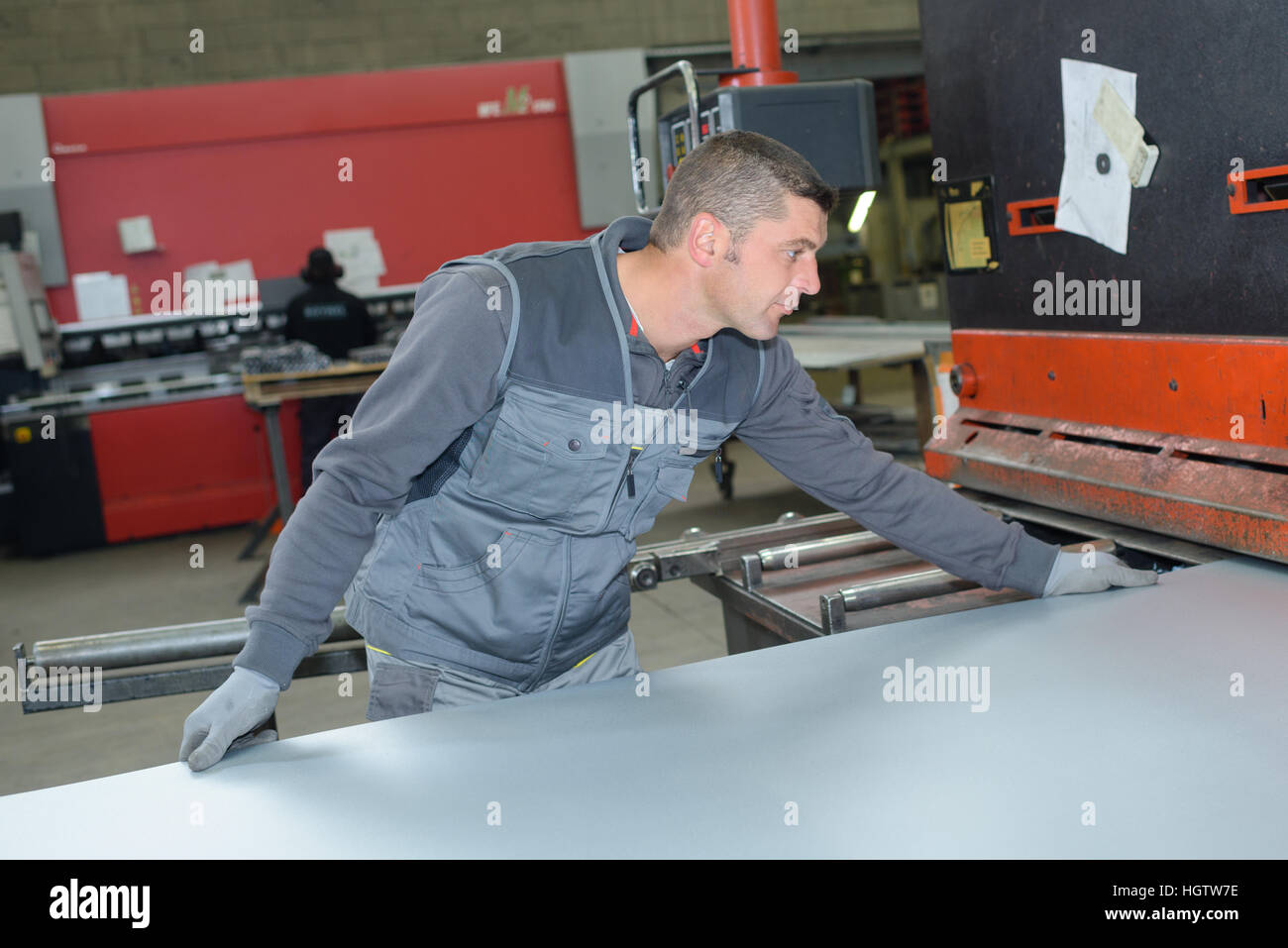 Sheet metal worker hi-res stock photography and images - Alamy