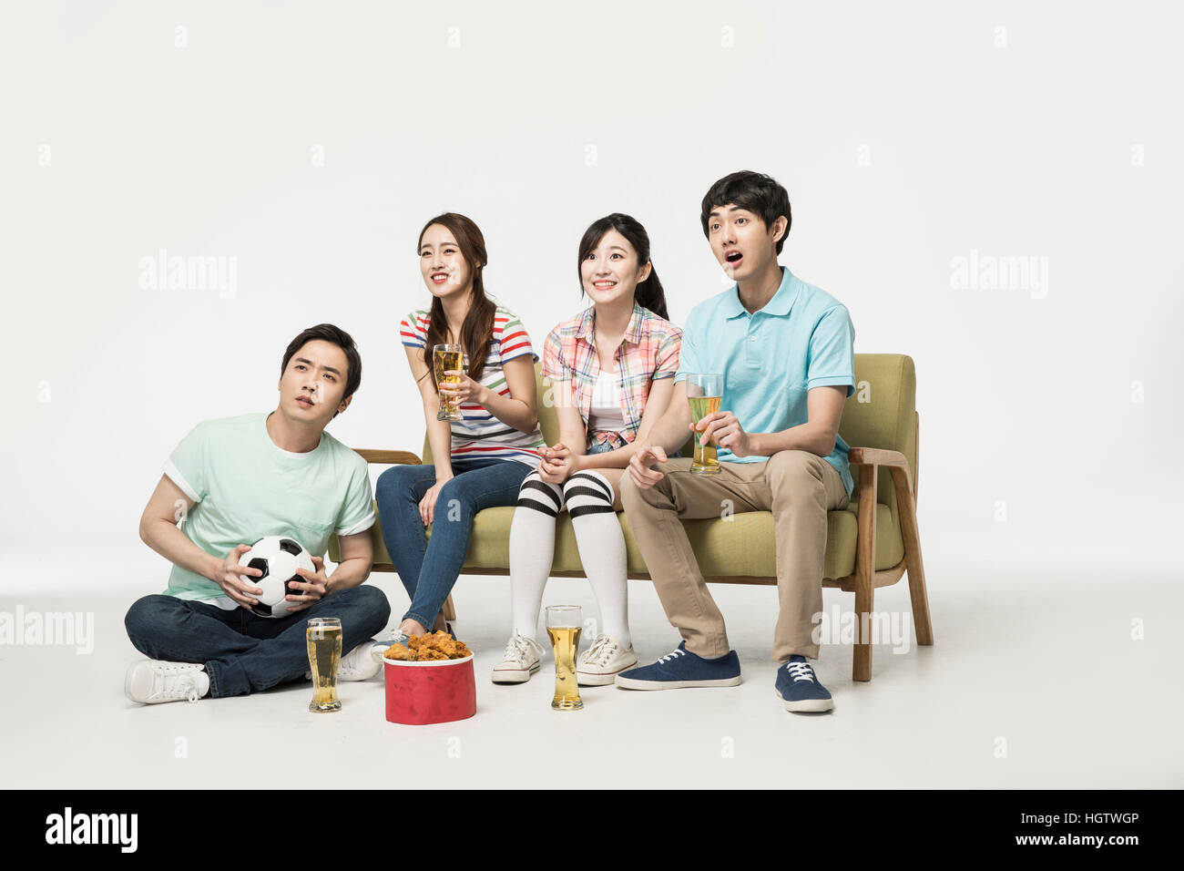 Asian team soccer hi-res stock photography and images - Alamy