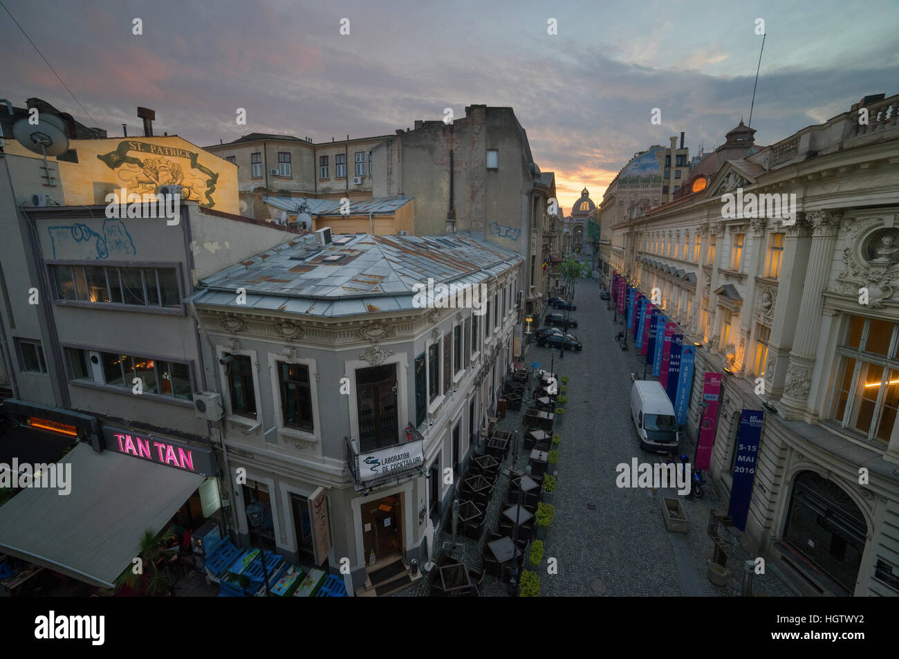 The Capital City of Bucharest Stock Photo - Alamy