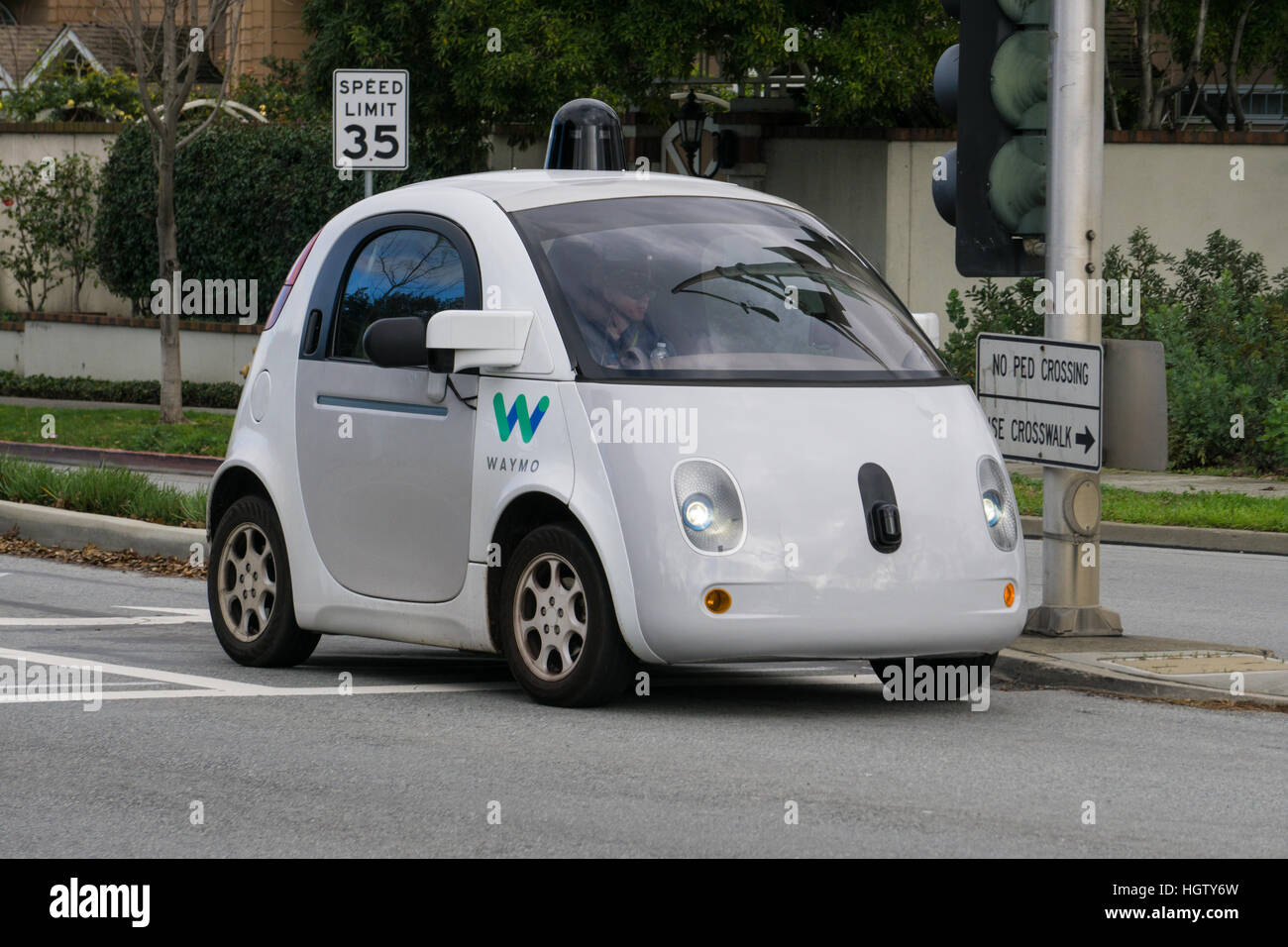 Autonomous vehicle, google hi-res stock photography and images - Alamy