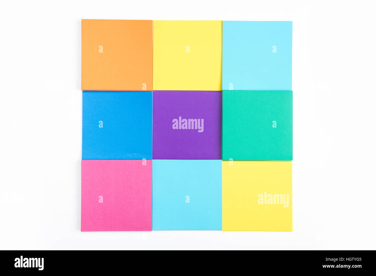 Colorful post it hi-res stock photography and images - Alamy