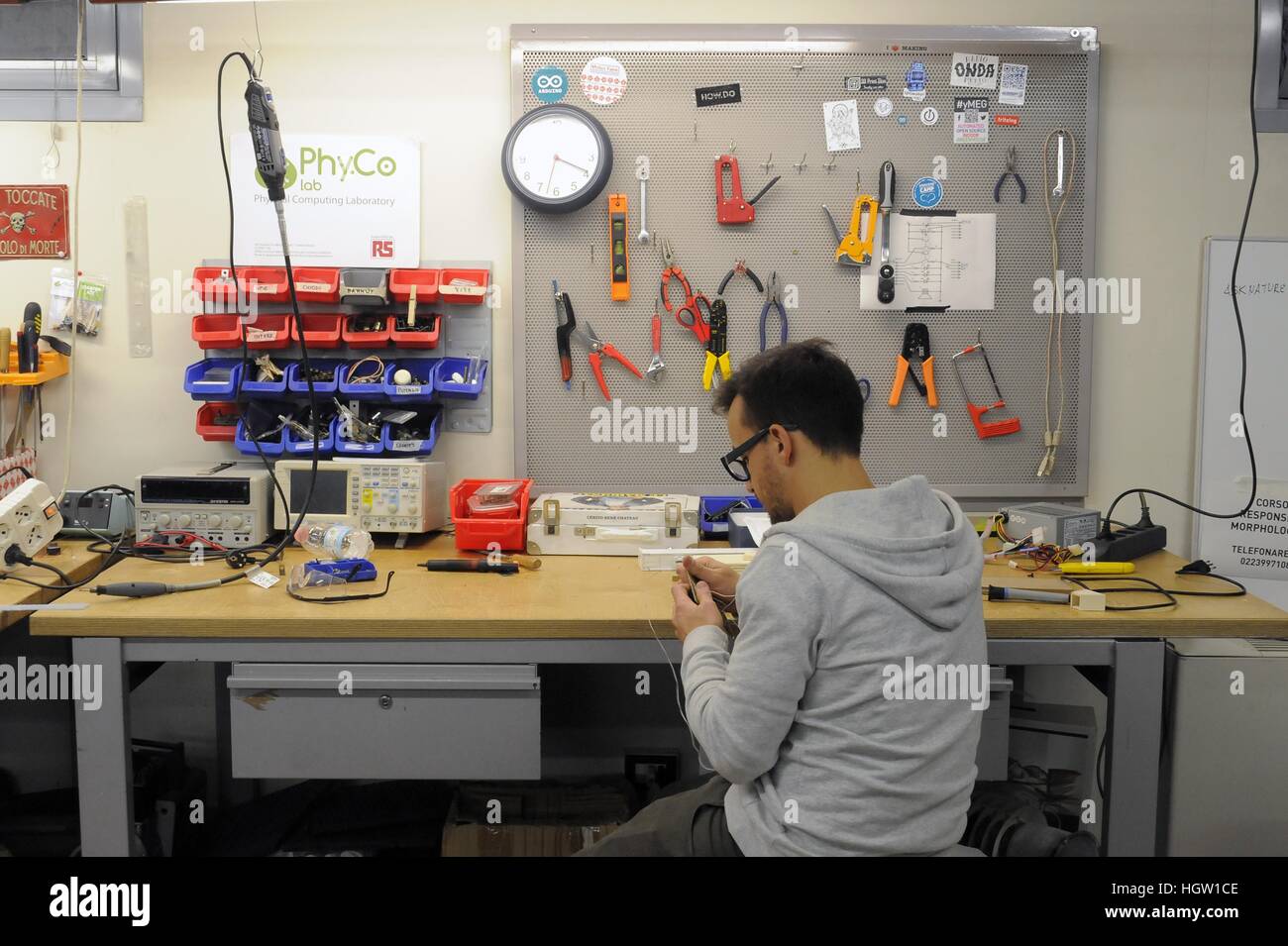 Phi.Co Lab, Physical Computing research laboratory of Design Department ...