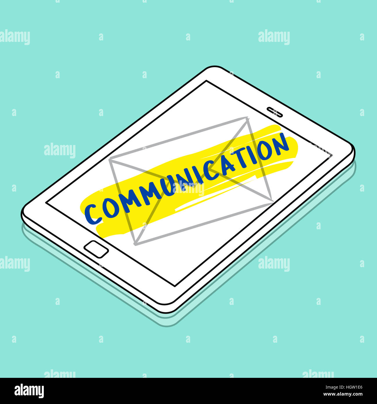 Mail Chat Communication Message Concept Stock Photo - Alamy