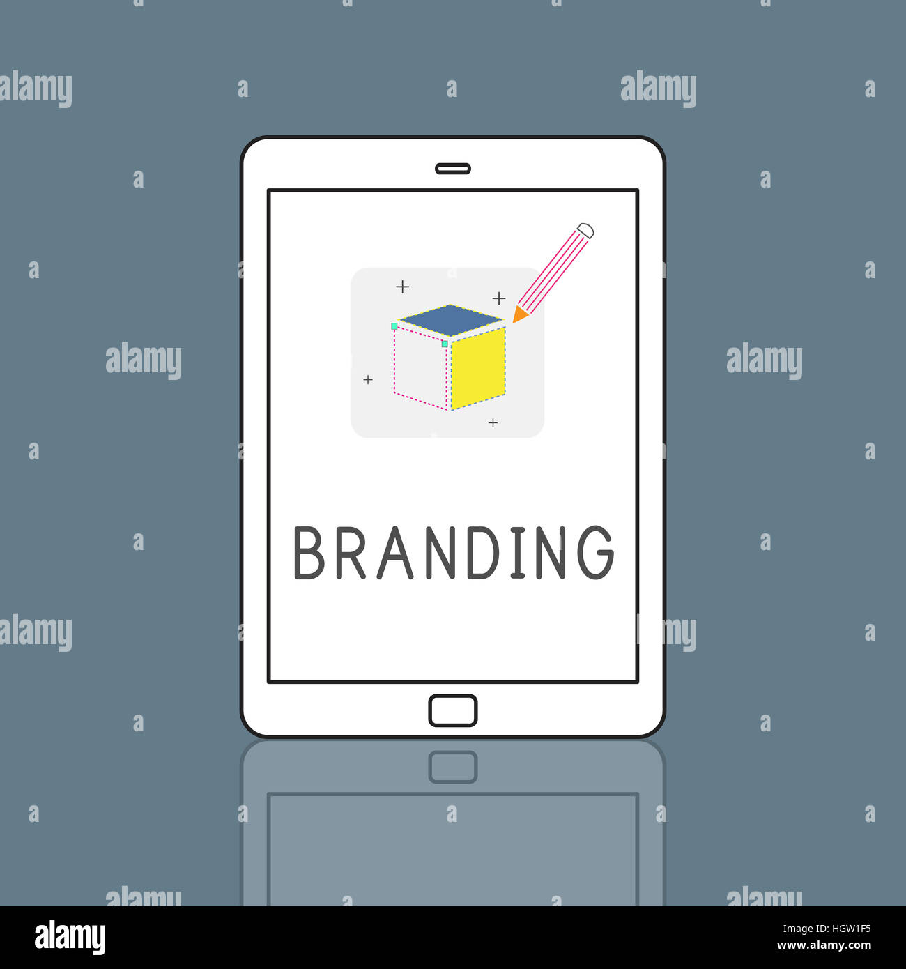 Product Brand Design Ideas Imagination Draft Concept Stock Photo - Alamy