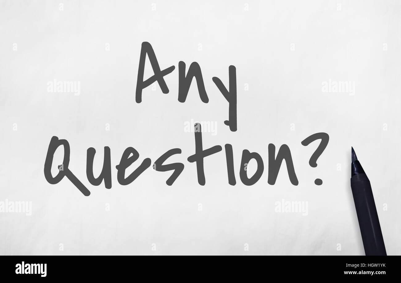 Contact Us Question Customer Service Support Concept Stock Photo - Alamy