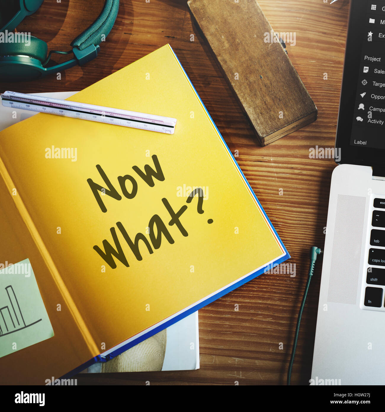 Now What Way to Go the Way Forward Ahead Concept Stock Photo - Alamy