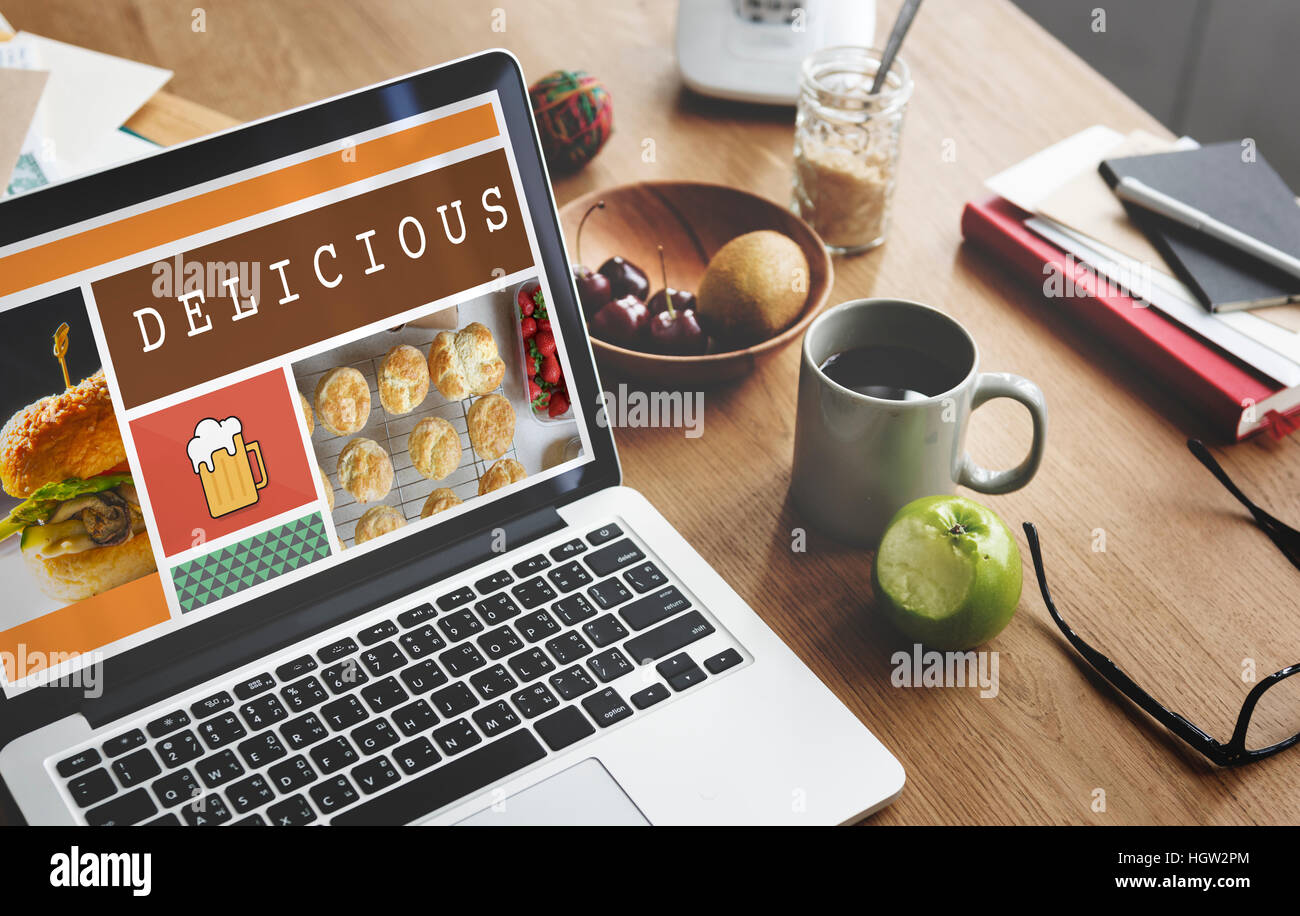 Food Menu Appetite Cuisine Concept Stock Photo - Alamy