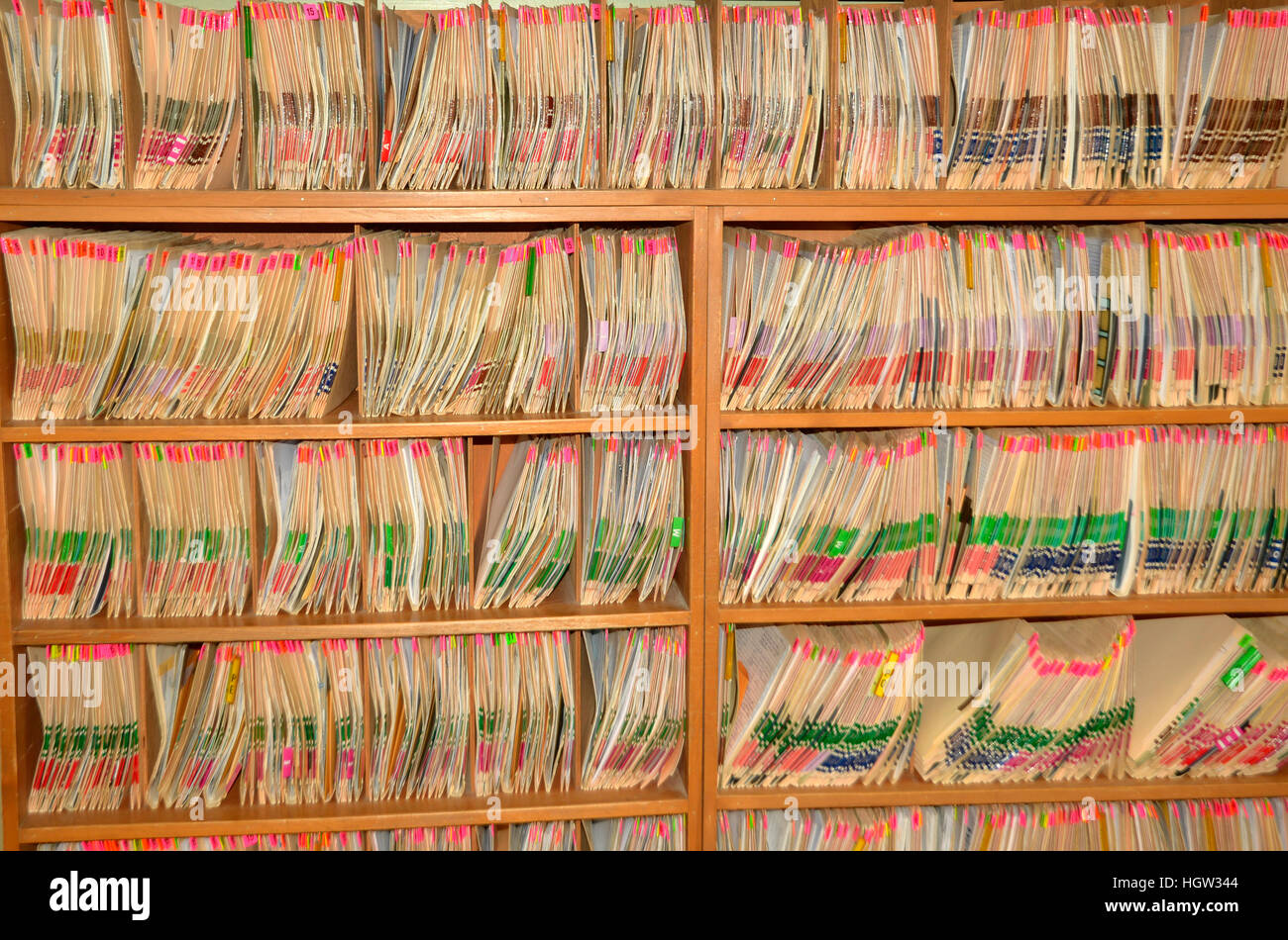 Patient files hi-res stock photography and images - Alamy