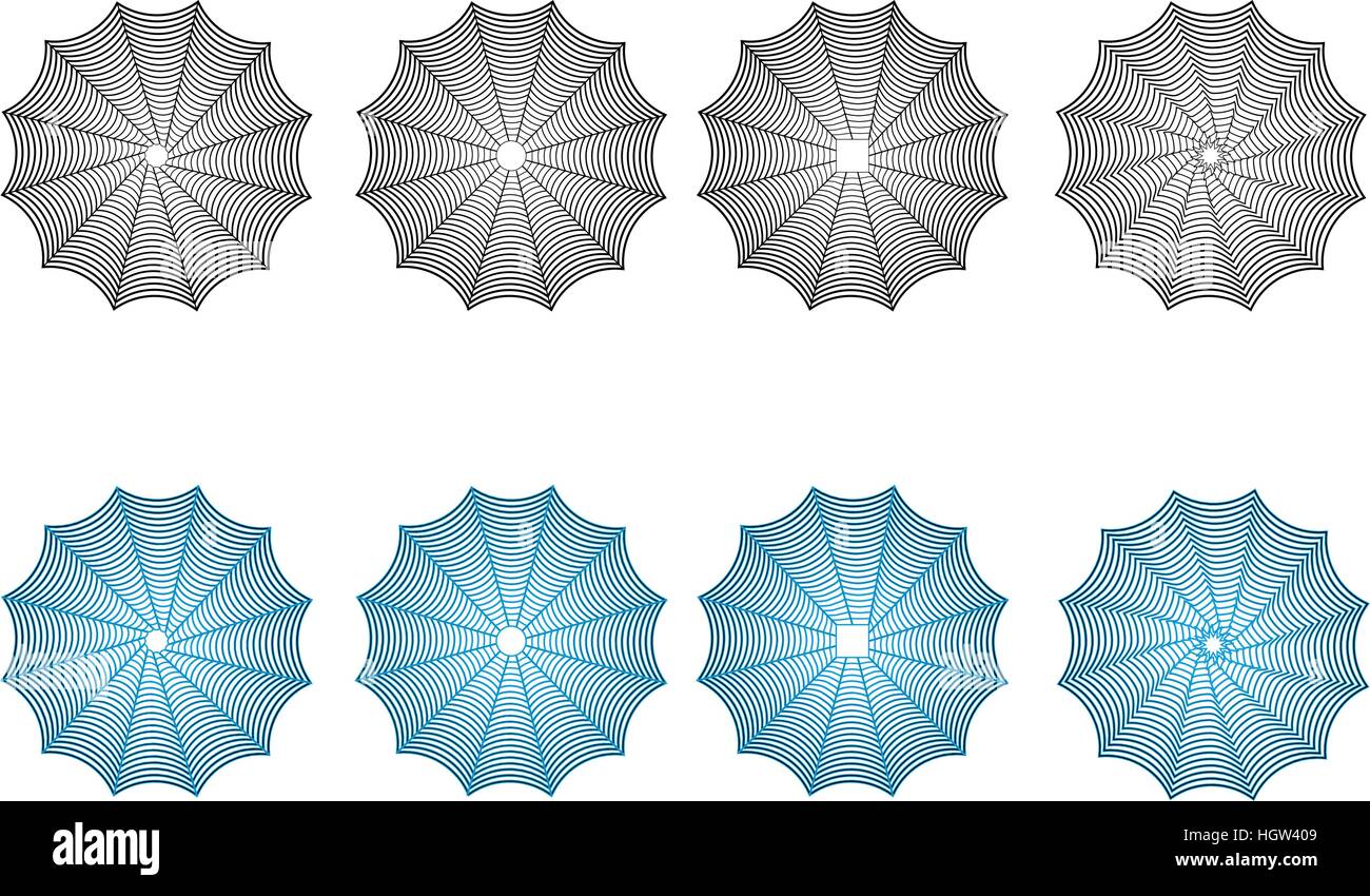 spider web, Cobweb set Stock Vector Image & Art - Alamy