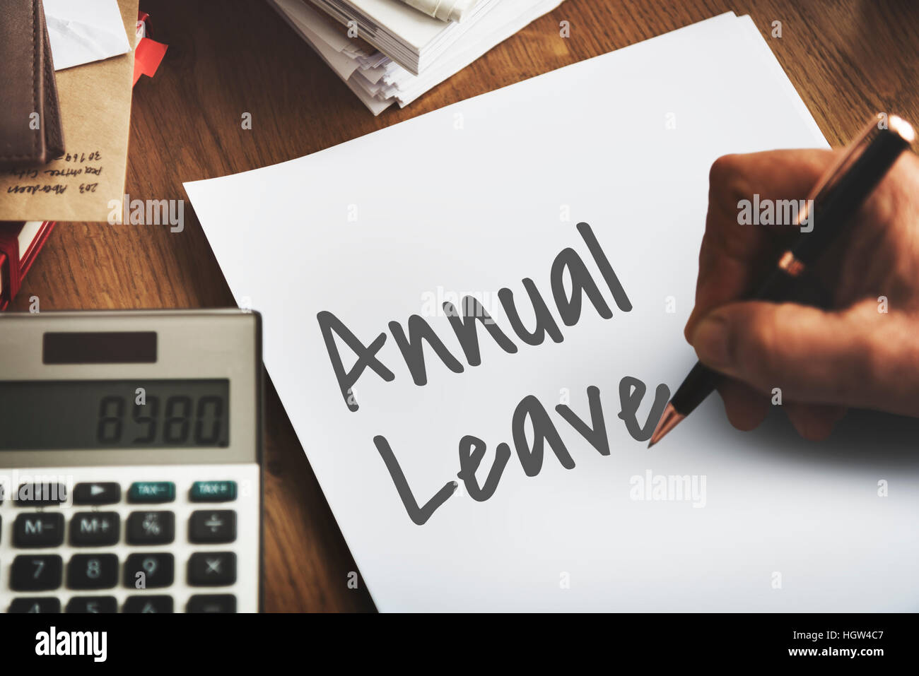 Day Off Annual Leave Relaxation Holiday Vacation Concept Stock Photo ...