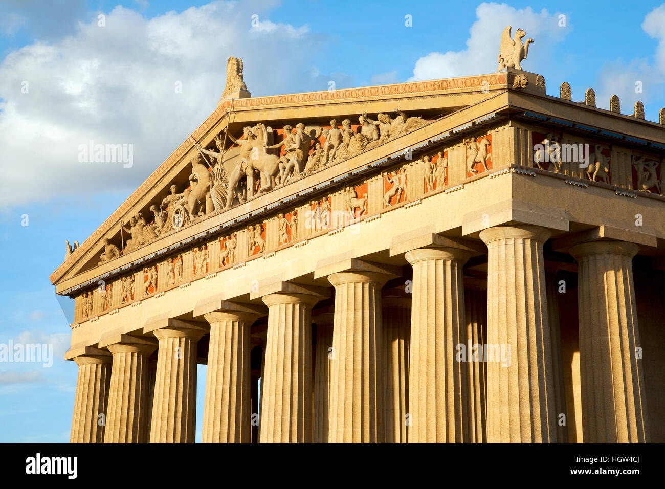 The Parthenon, Nashville, Tennessee, Centennial Park, Full Scale ...