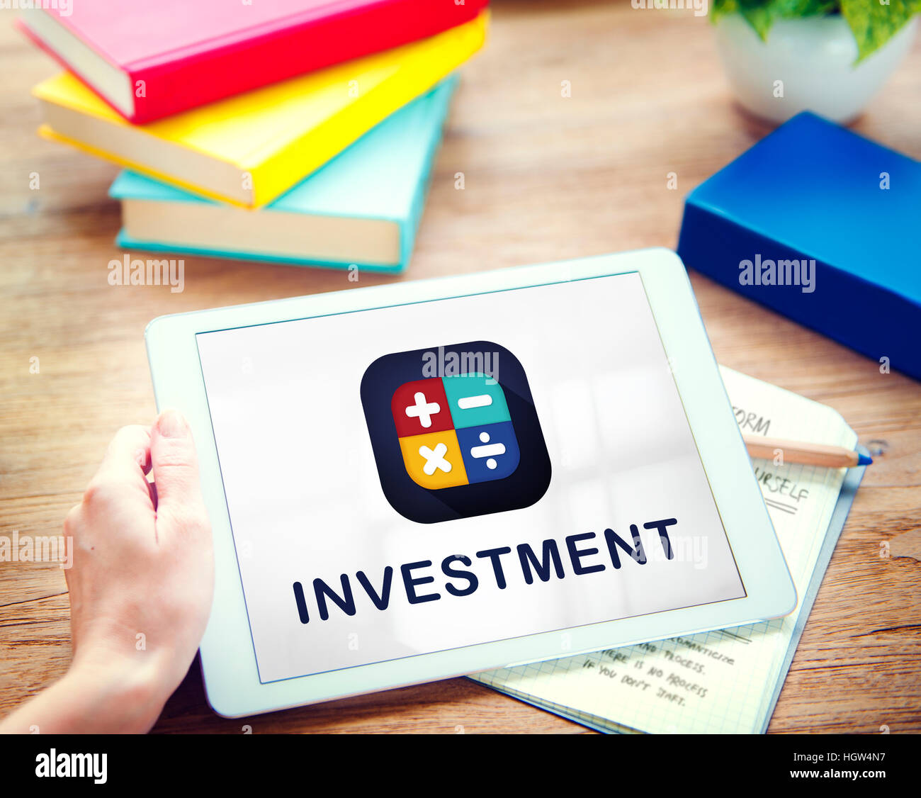 Calculator Financial Function Buttons Concept Stock Photo - Alamy