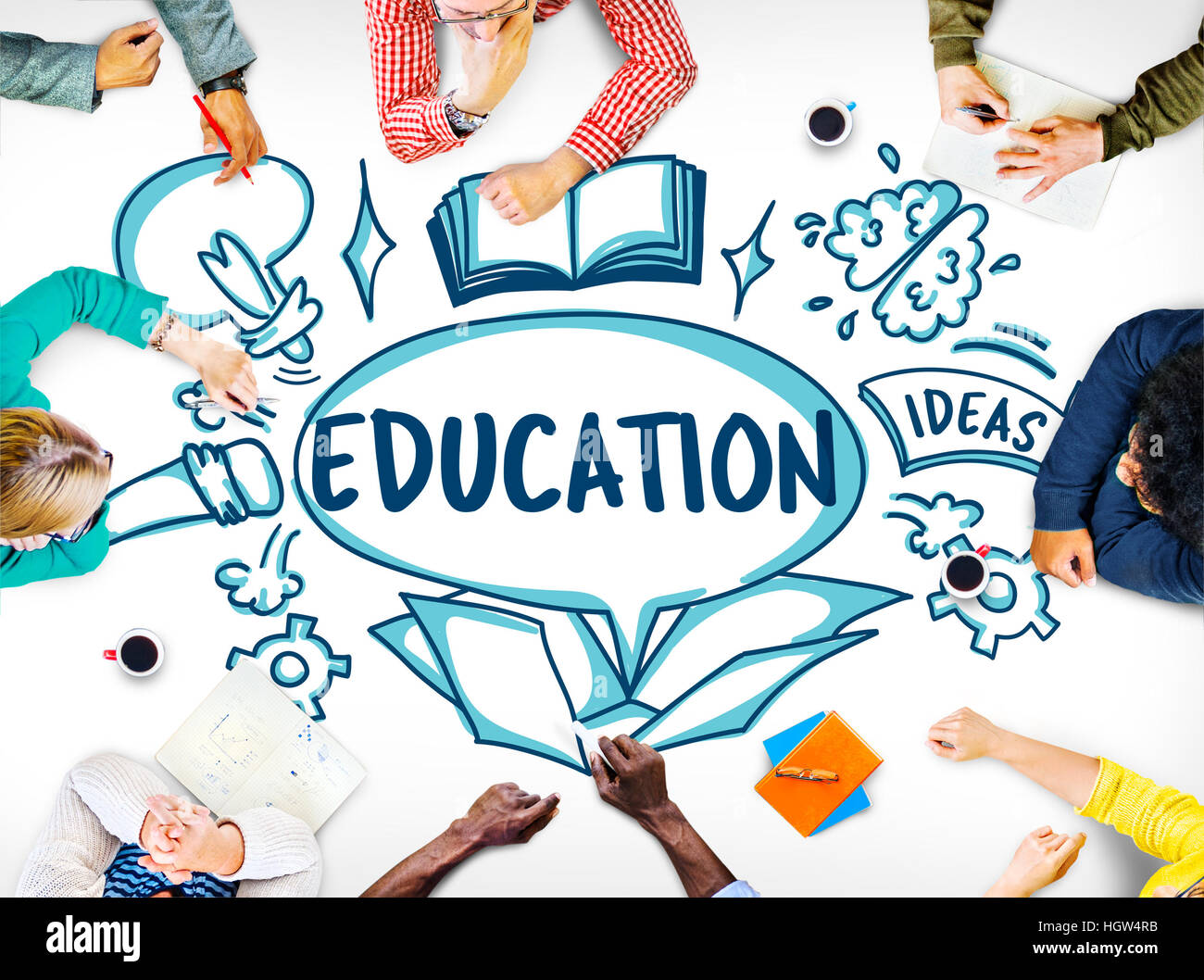 Education Learning Ideas School Knowledge Concept Stock Photo - Alamy