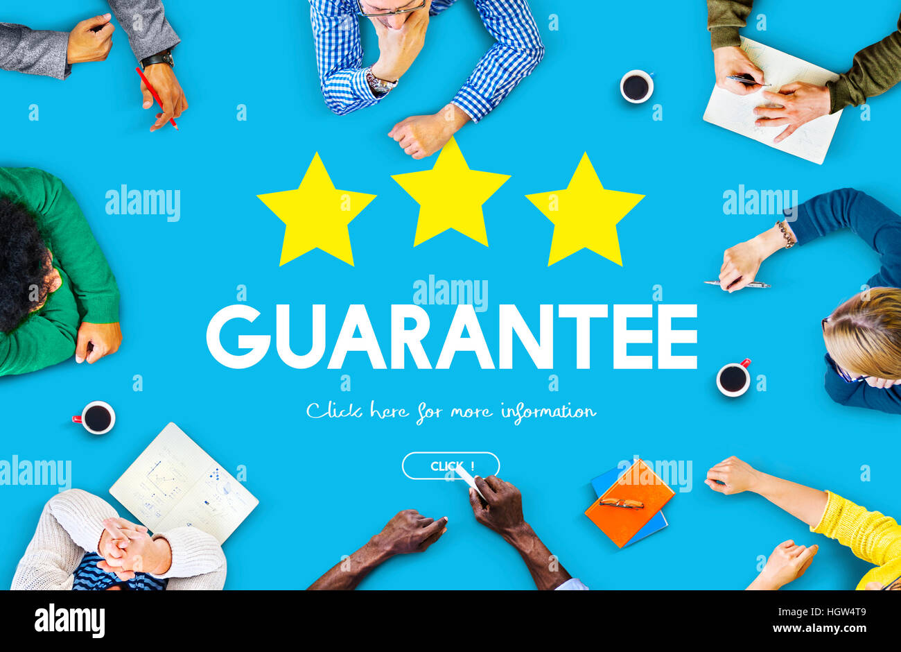 Quality Management Guarantee Assurance Concept Stock Photo - Alamy
