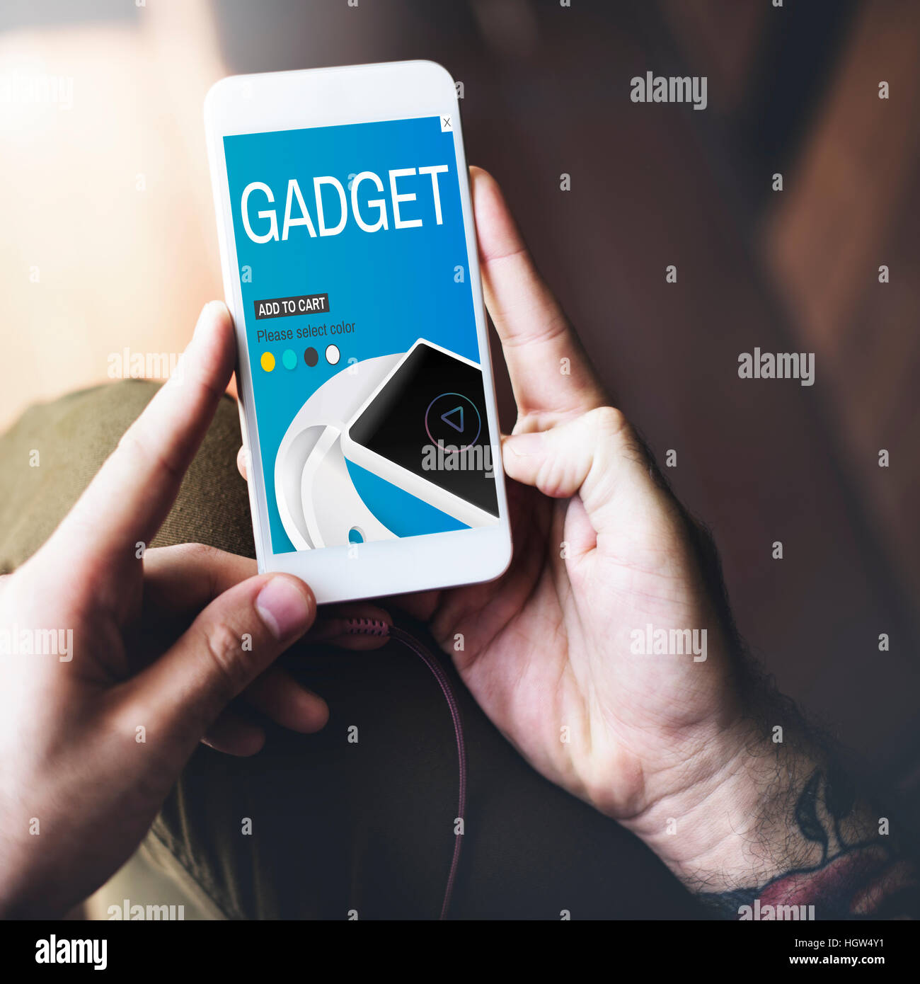 Gadget Invention Technology Innovation Digital Concept Stock Photo - Alamy