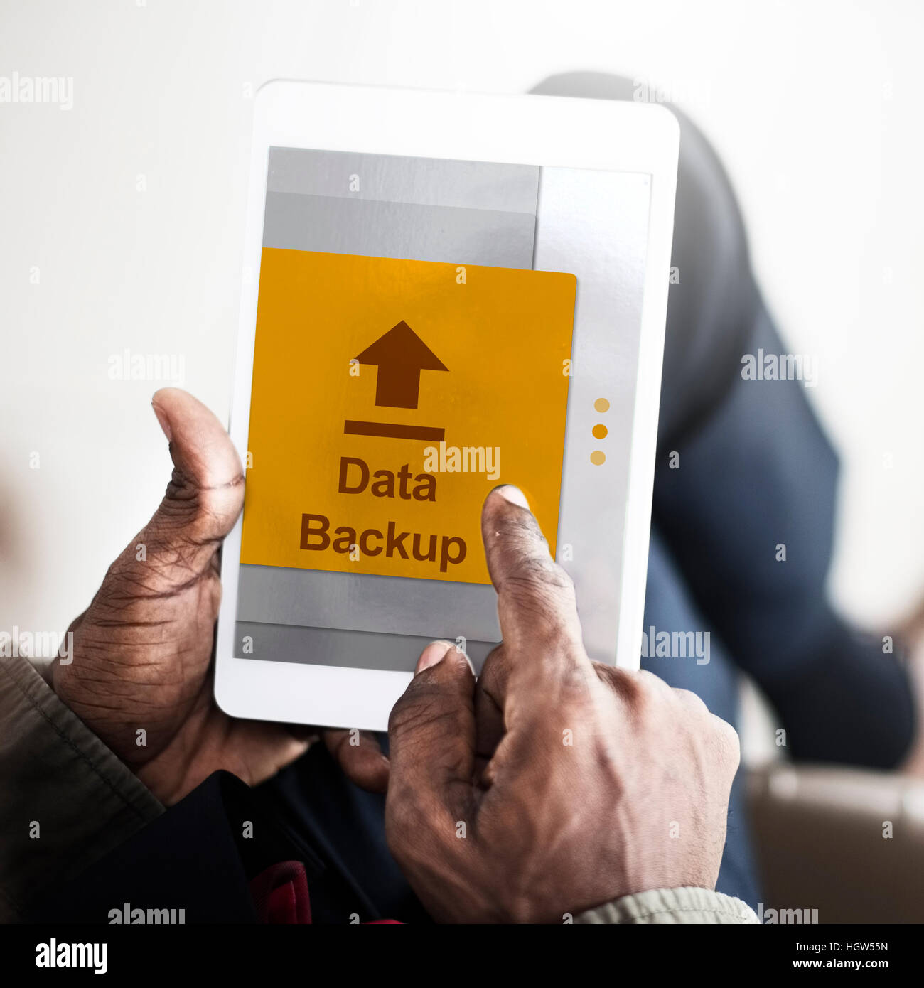 Data Backup Information Technology Concept Stock Photo - Alamy