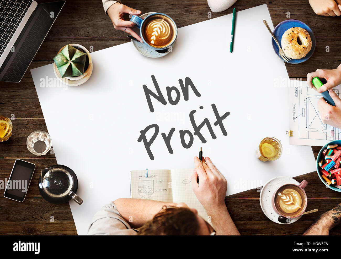 Non Profit Business Charity Donation Support Concept Stock Photo - Alamy