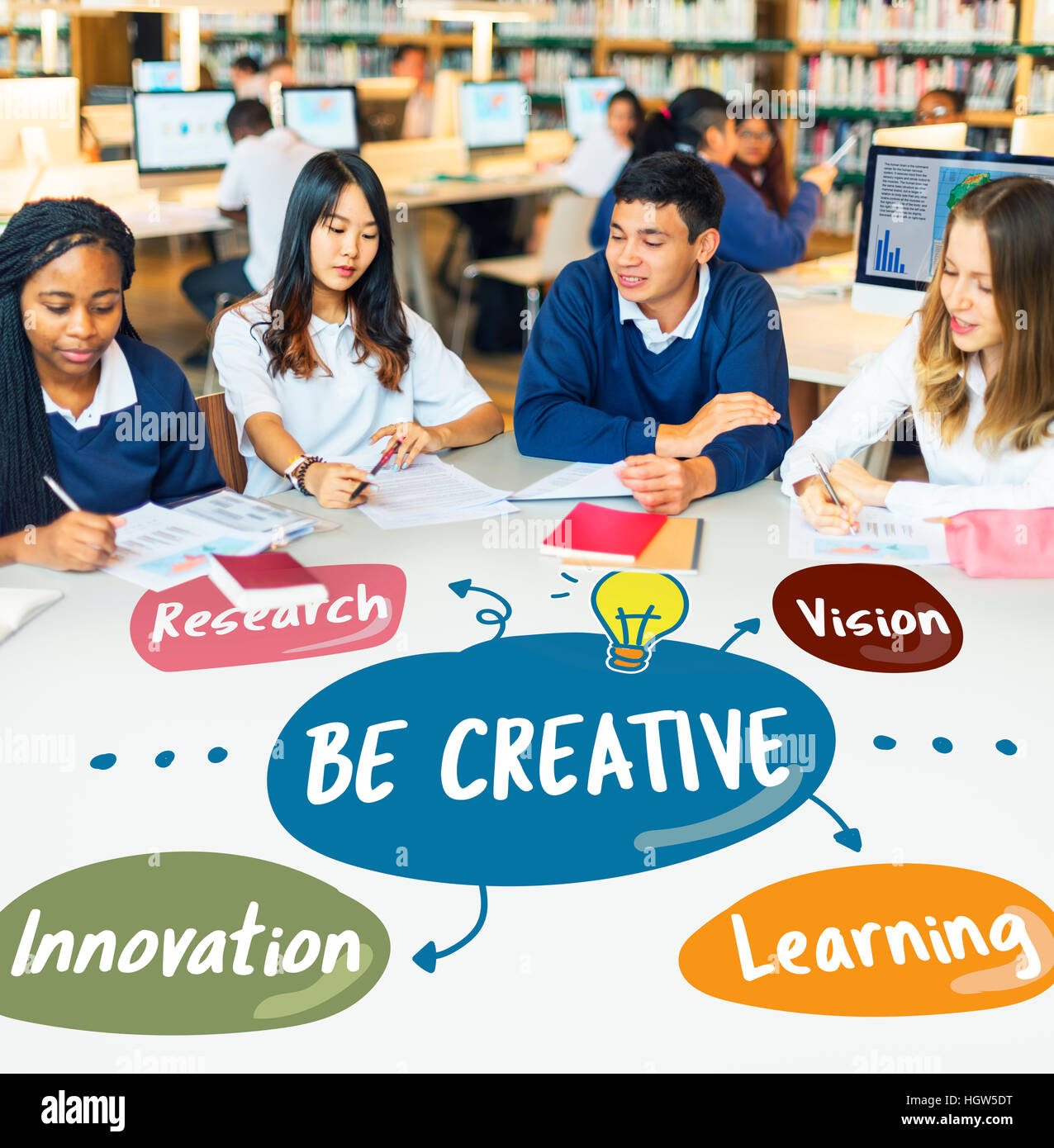 Fresh Ideas Creative Inspiration Concept Stock Photo - Alamy