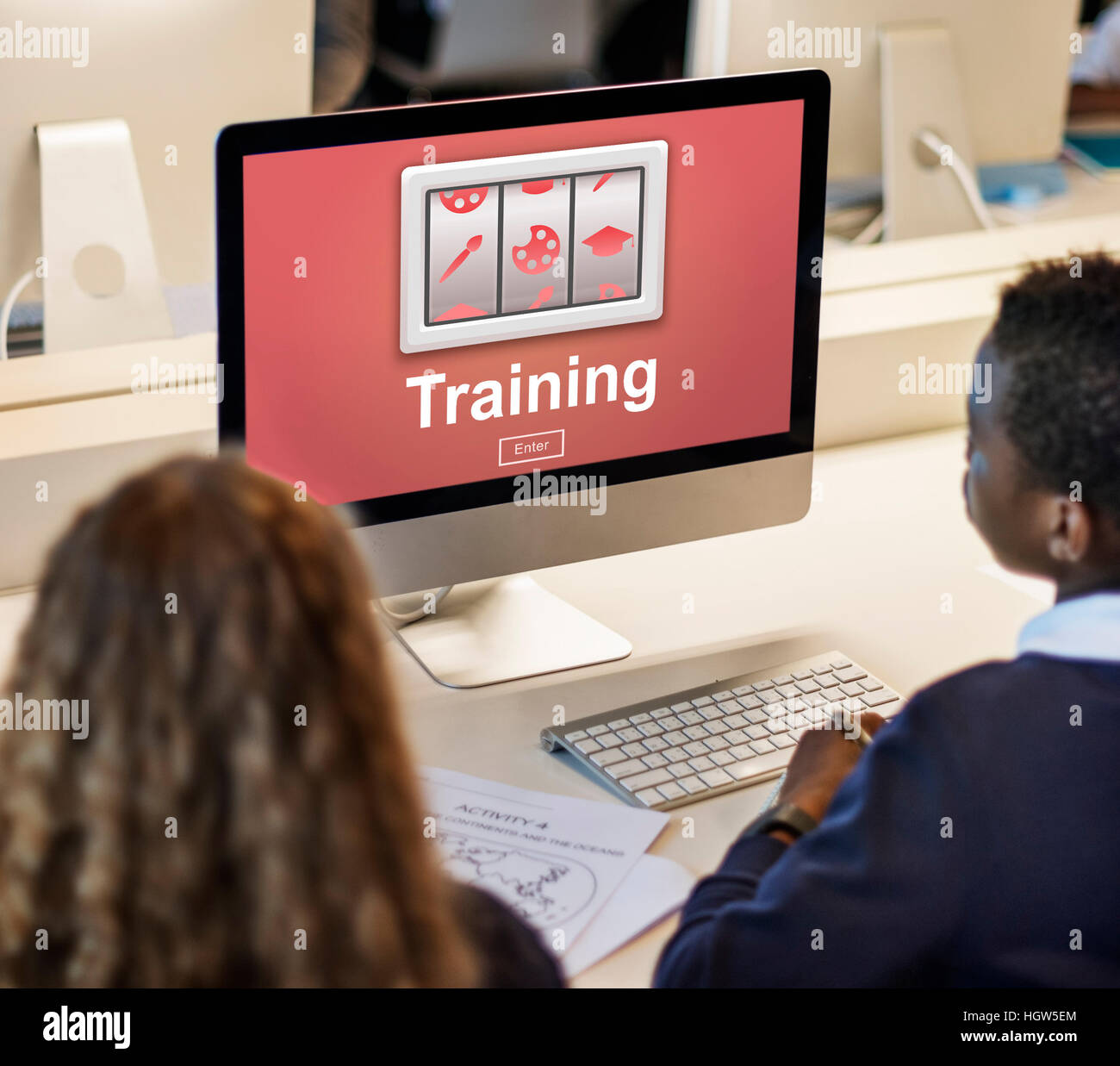 Study Eduction Training Learning Concept Stock Photo - Alamy