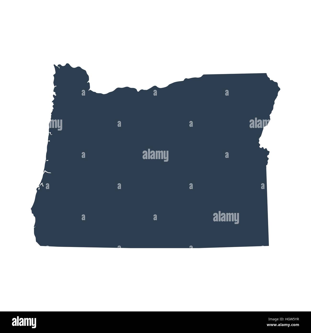 North america american oregon Cut Out Stock Images & Pictures - Alamy