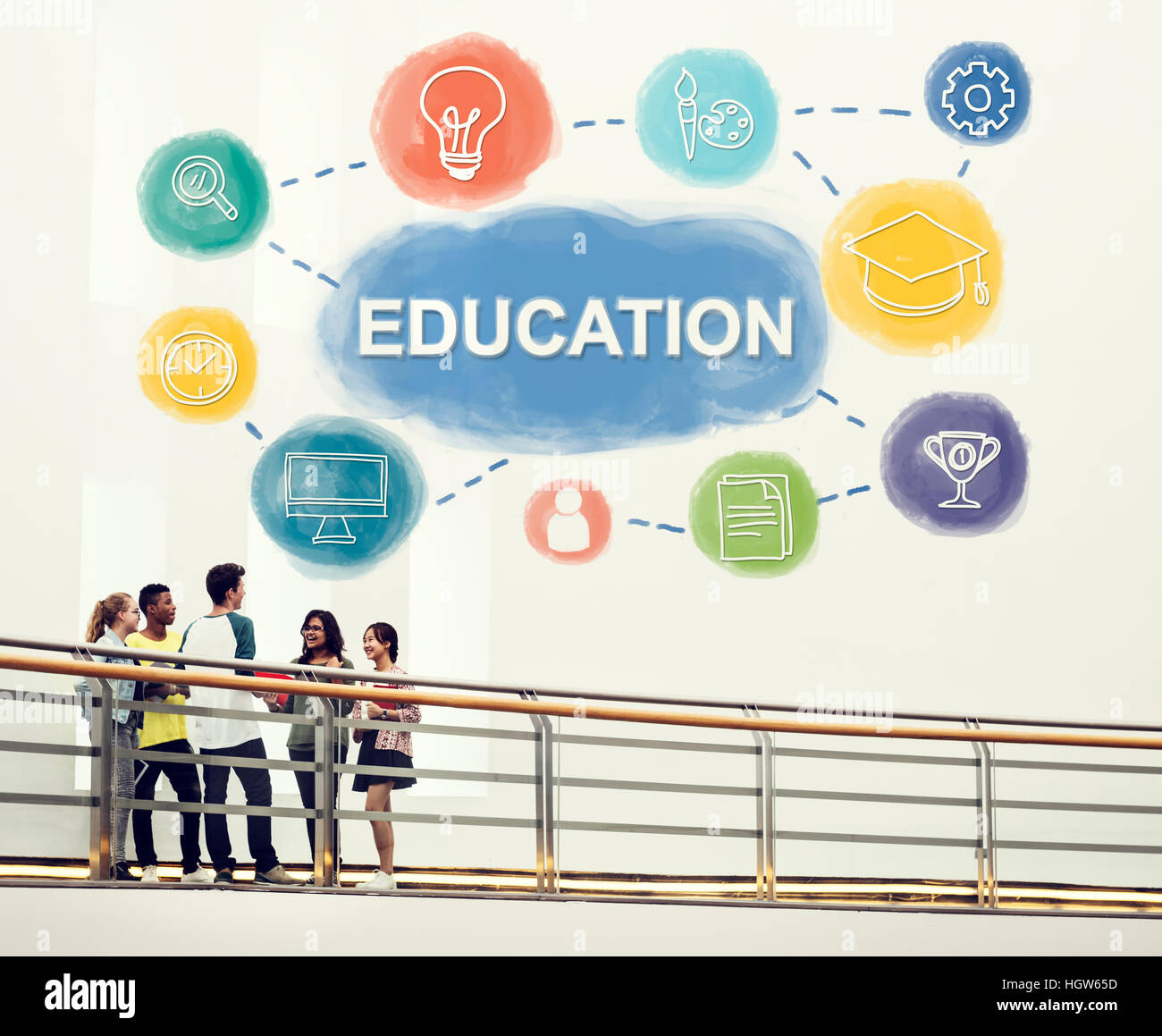 Education Learning Study Knowledge Concept Stock Photo - Alamy