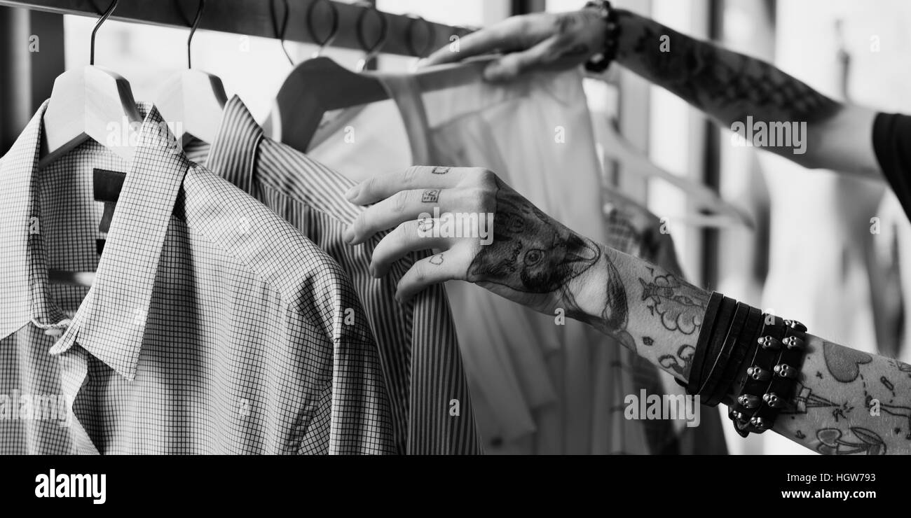 Creative Design Dress Fashion Trend Stylish Concept Stock Photo - Alamy