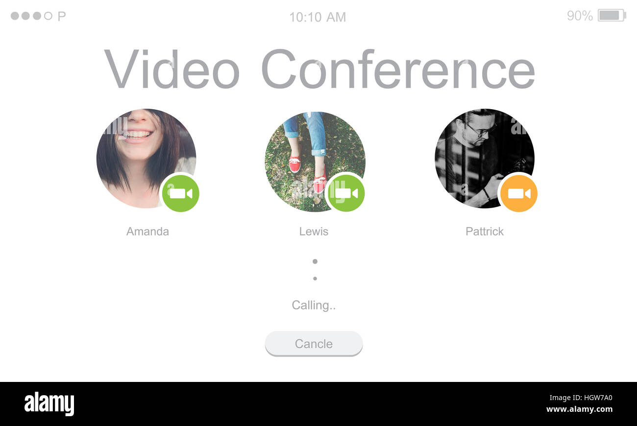 Communication distant Cut Out Stock Images & Pictures - Alamy