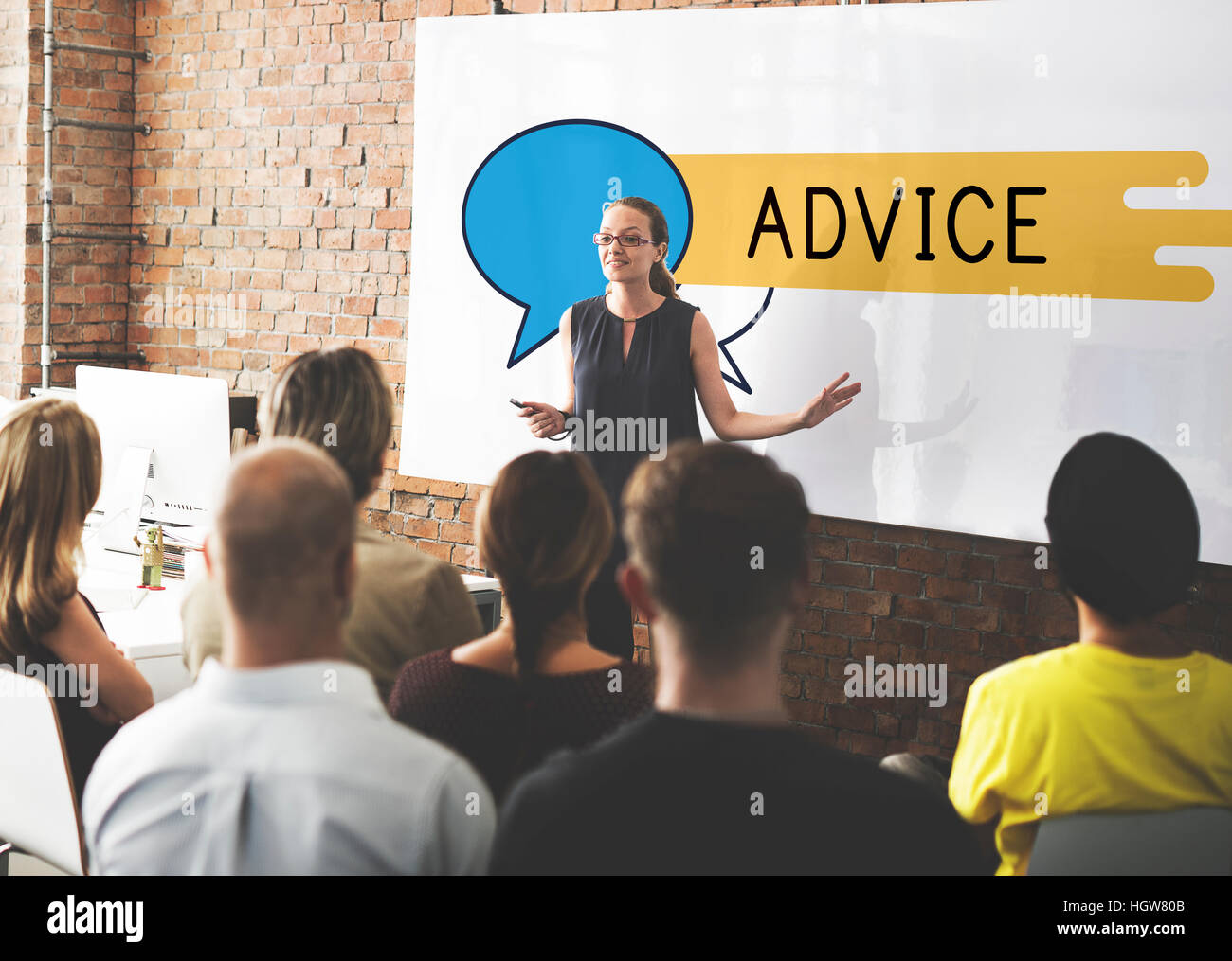 Discussion Communication Advice Negotiation Concept Stock Photo - Alamy