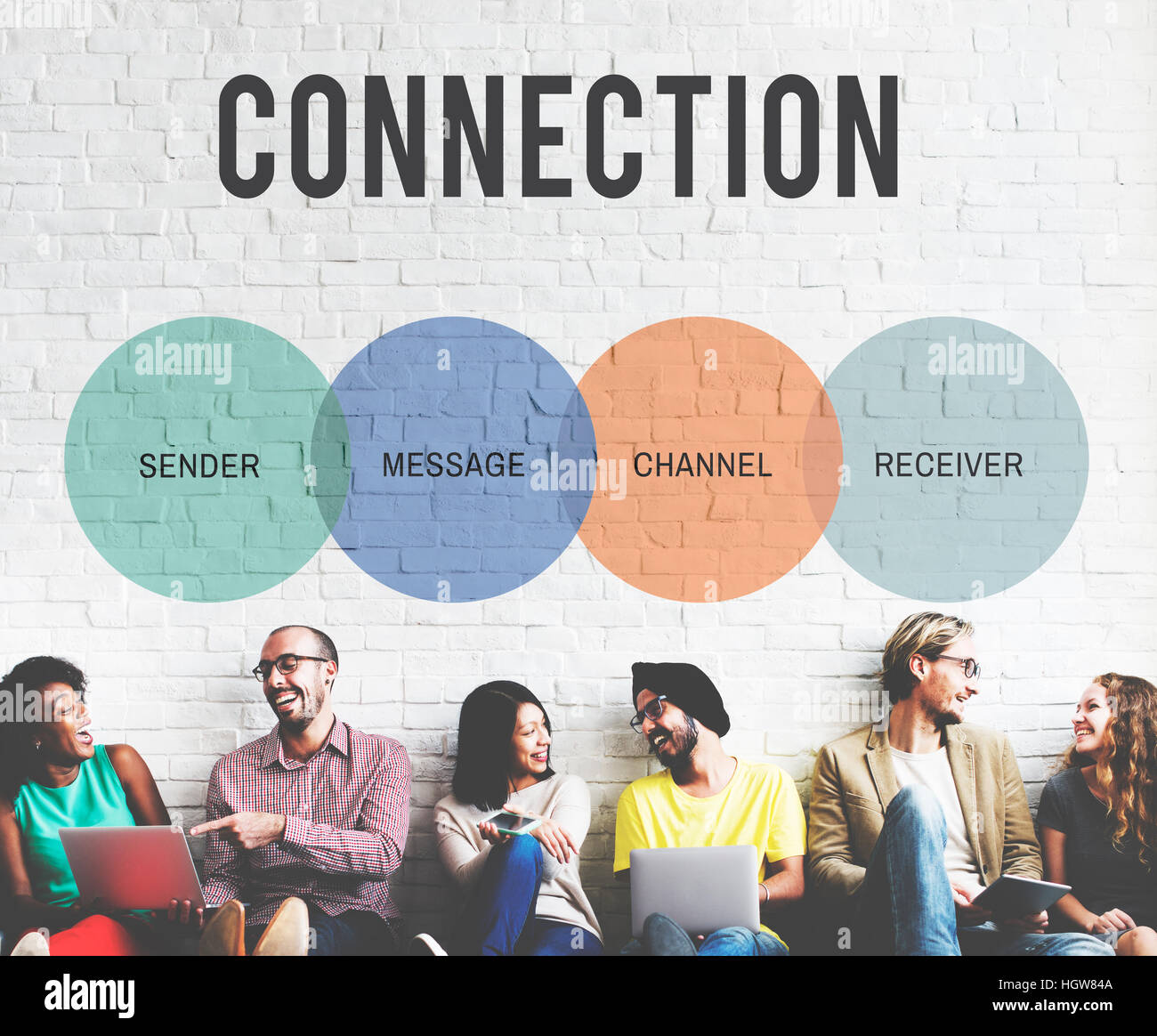 Connection Networking Togetherness Bond Concept Stock Photo - Alamy