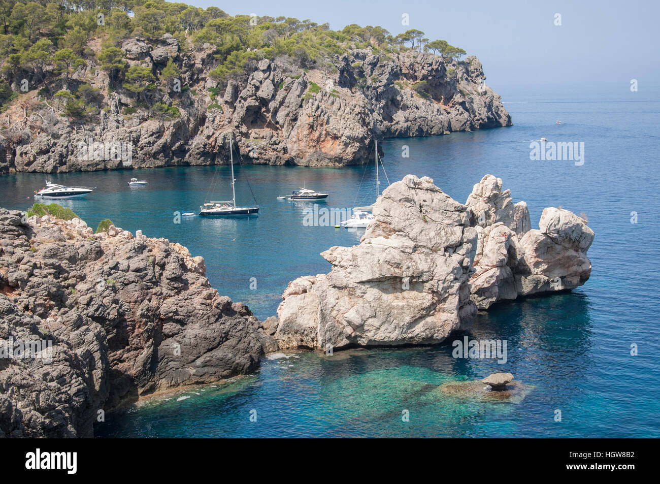 Cala deia cove hi-res stock photography and images - Alamy