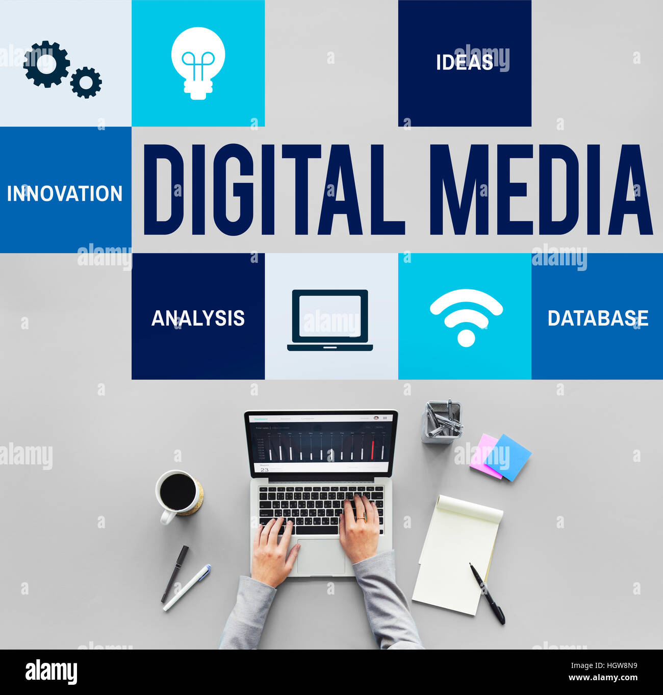 Communication Connection Idea Technology Concept Stock Photo - Alamy