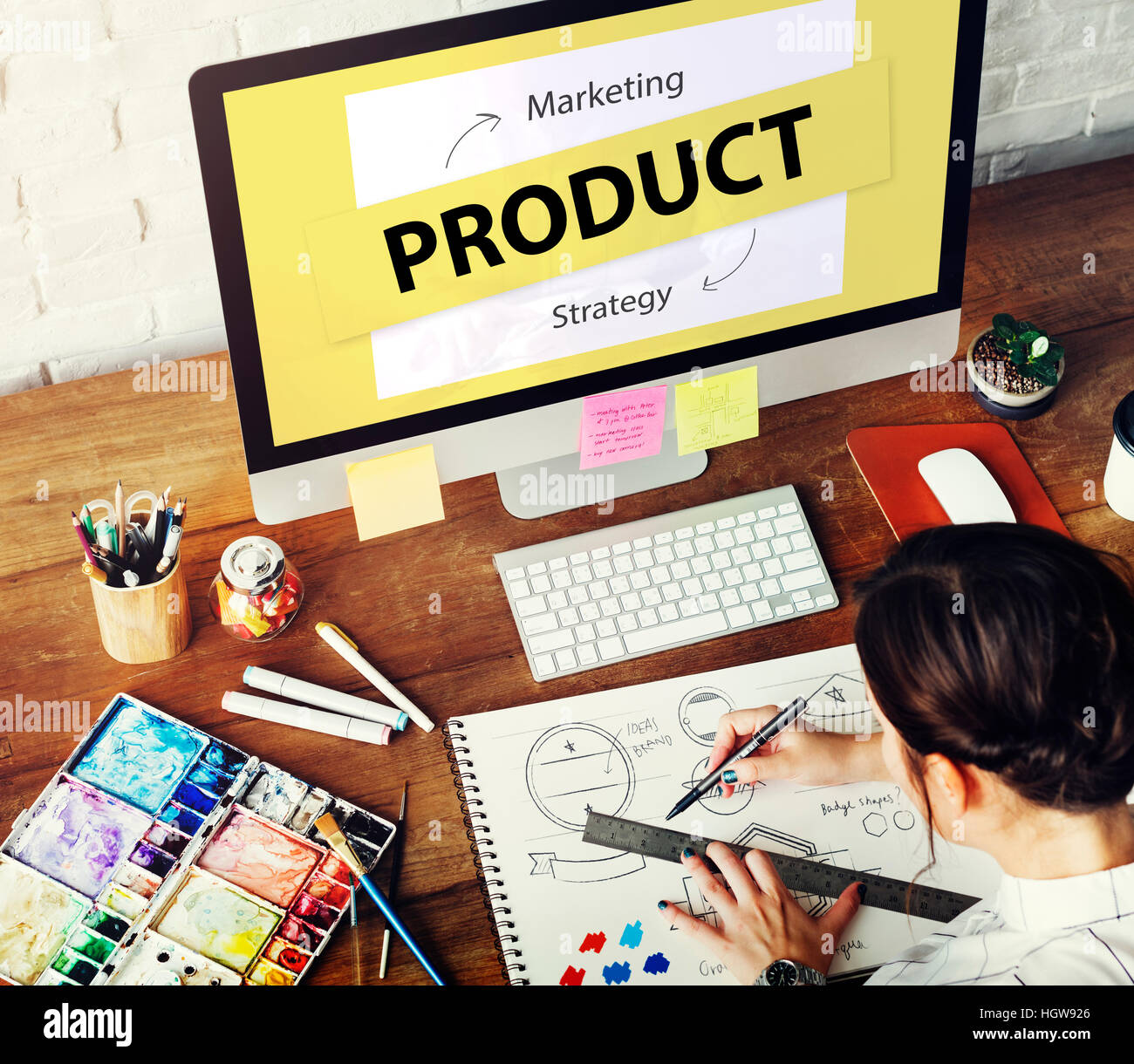 Product Promotion Marketing Strategy Concept Stock Photo - Alamy