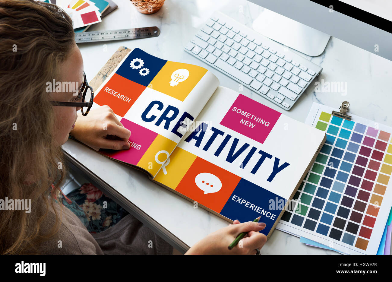 Fresh Ideas Creative Thinking Concept Stock Photo - Alamy