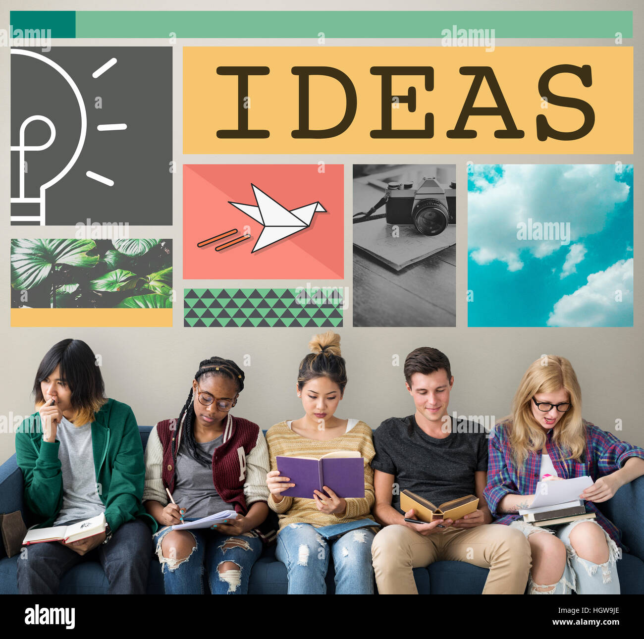 Creative Ideas Imagination Inspiration Concept Stock Photo - Alamy