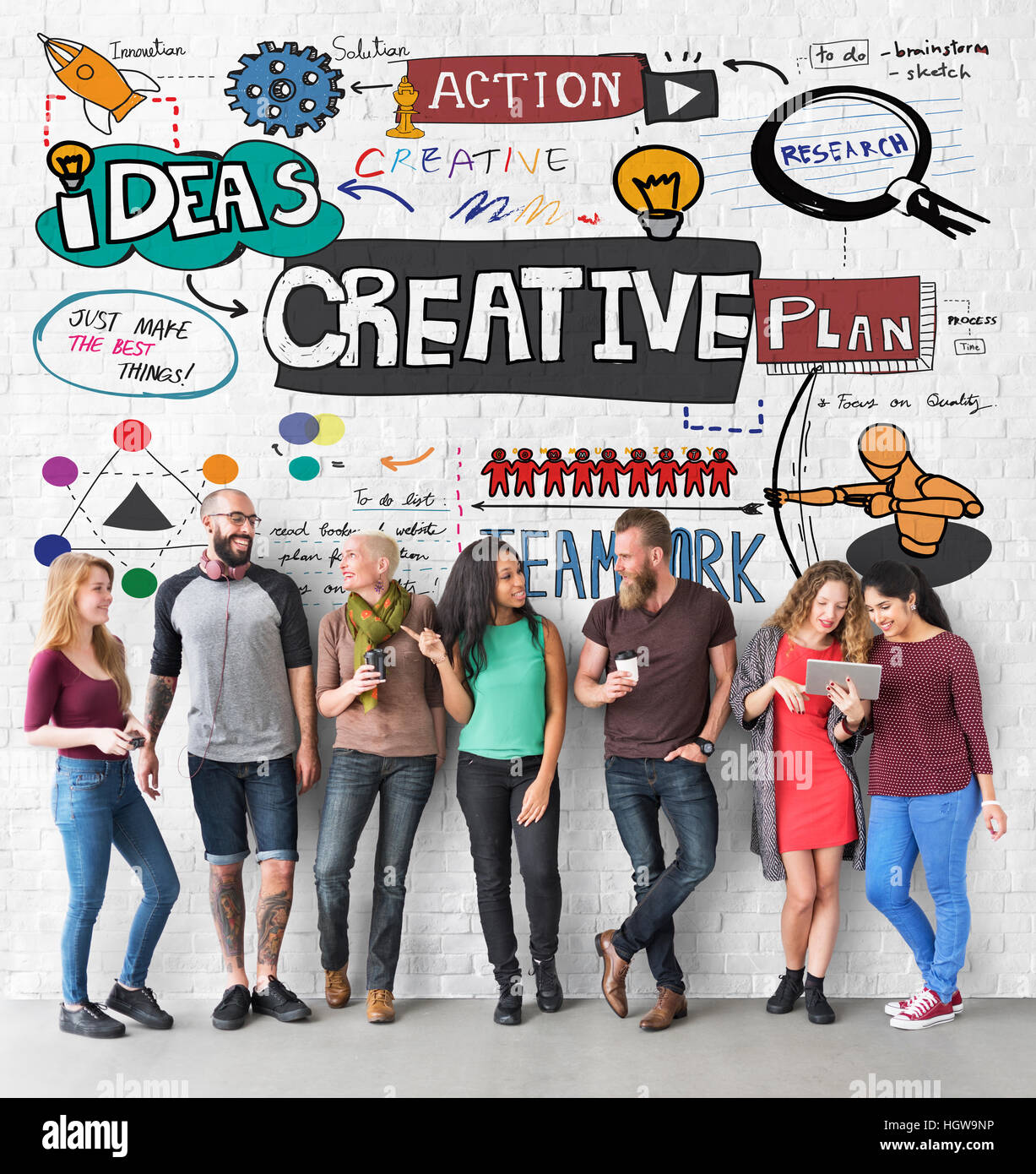 Creative Ideas Innovation Inspiration Concept Stock Photo - Alamy