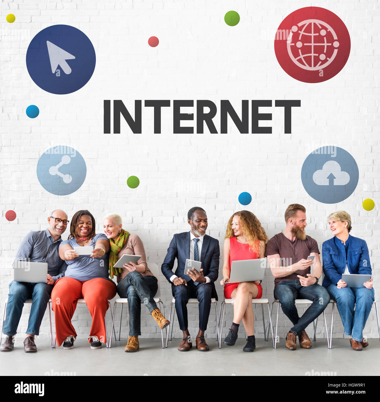 Internet Network Communication Connection Concept Stock Photo - Alamy