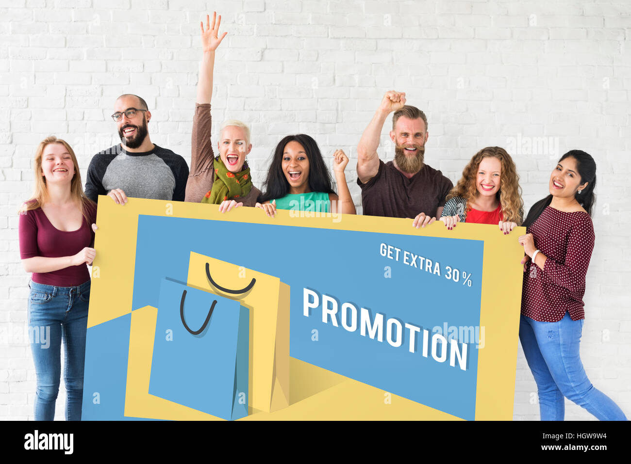 Season of Sale Promotion Clearance Best Offer Concept Stock Photo - Alamy