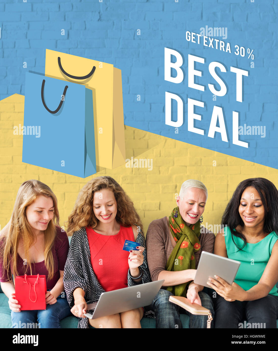 Season of Sale Promotion Clearance Best Offer Concept Stock Photo - Alamy