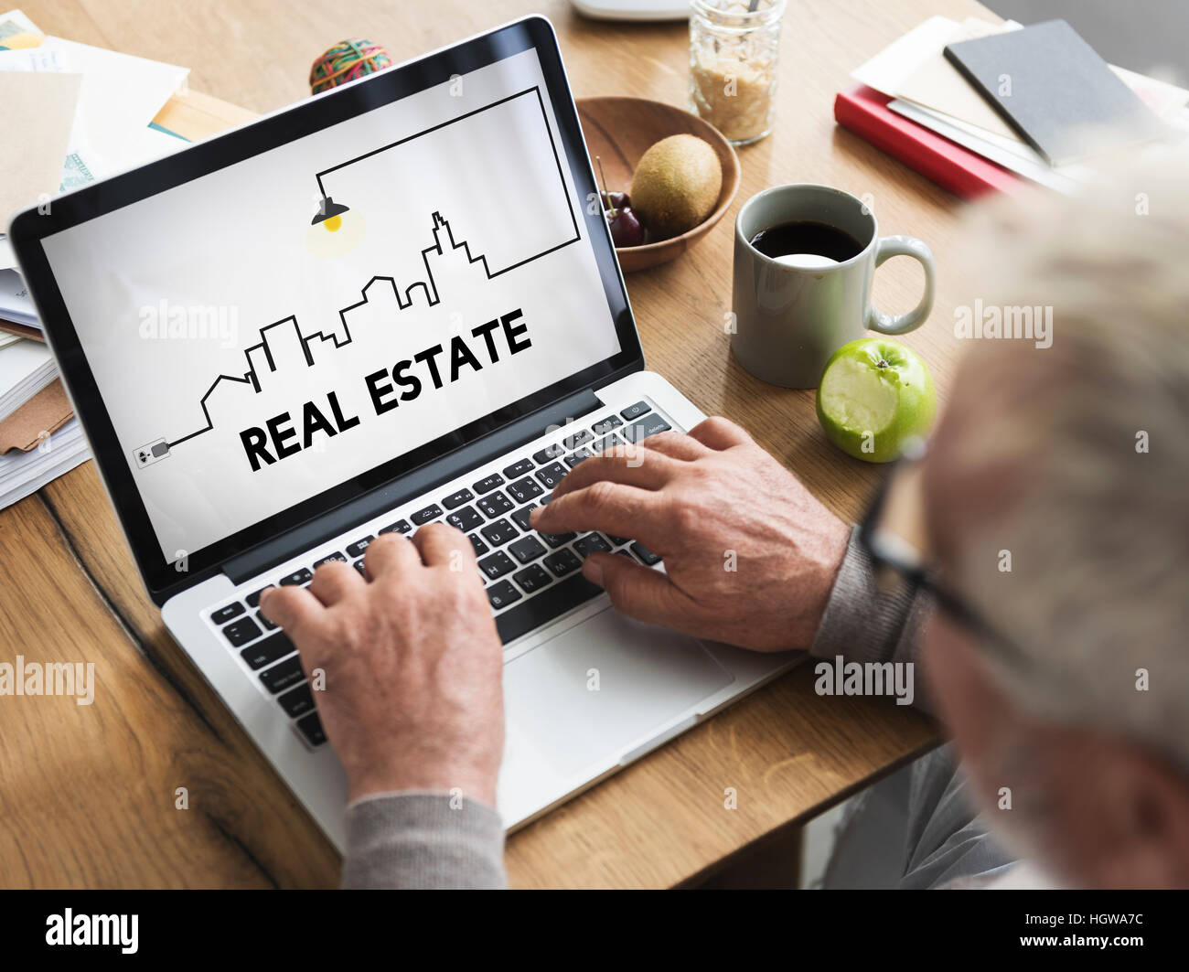 Real Estate Property and Investment Concept Stock Photo - Alamy