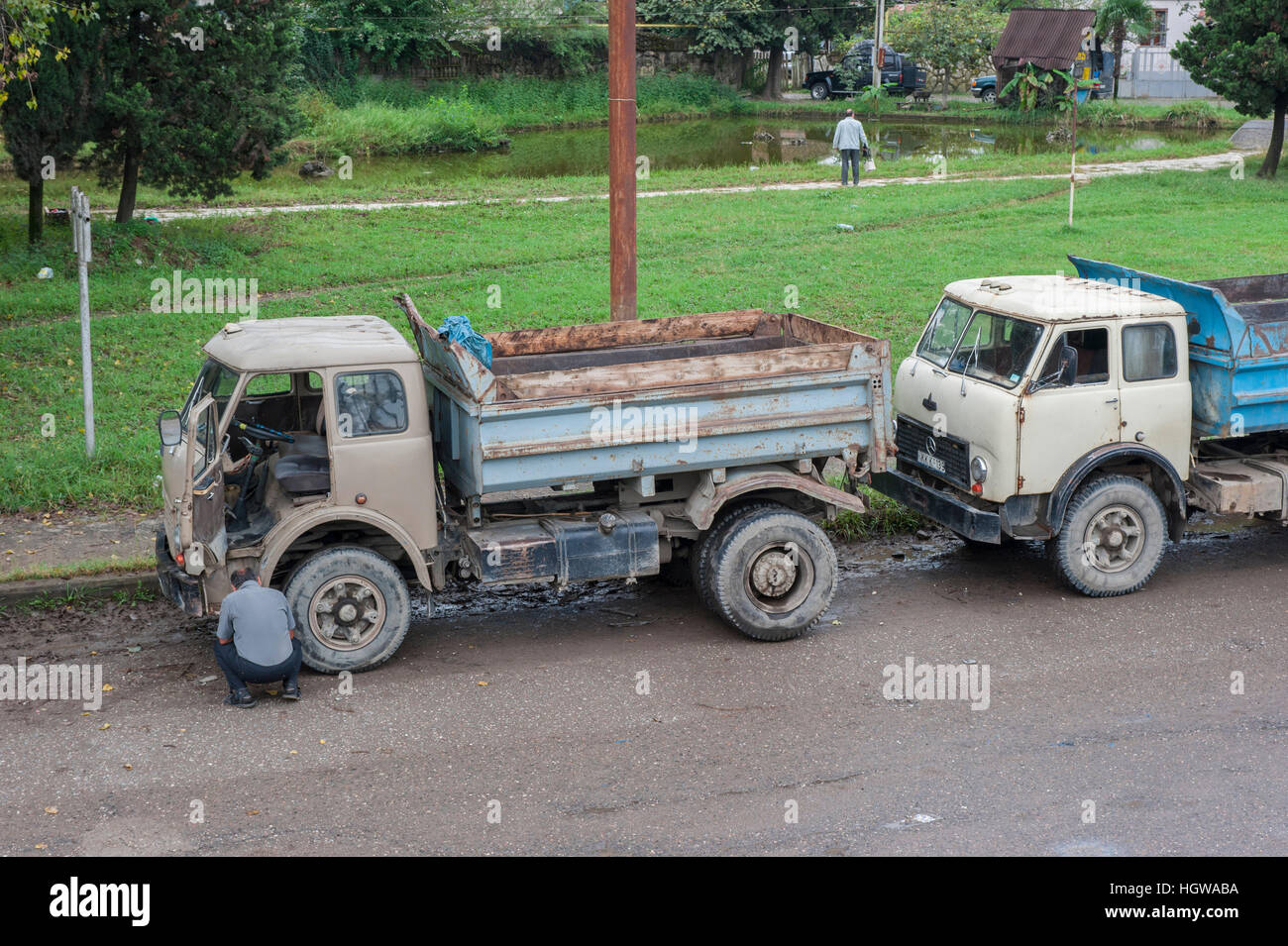 Soviet van hi-res stock photography and images - Alamy