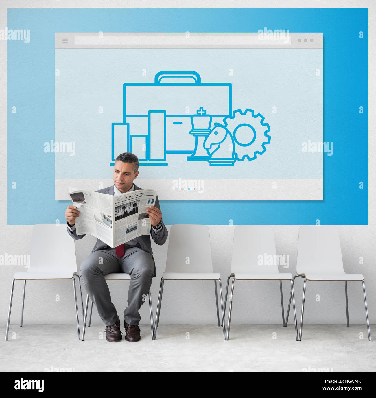 Strategy Knight Chart Icon Concept Stock Photo - Alamy