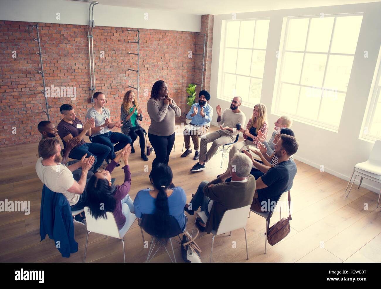 Networking Seminar Meet Ups Concept Stock Photo - Alamy