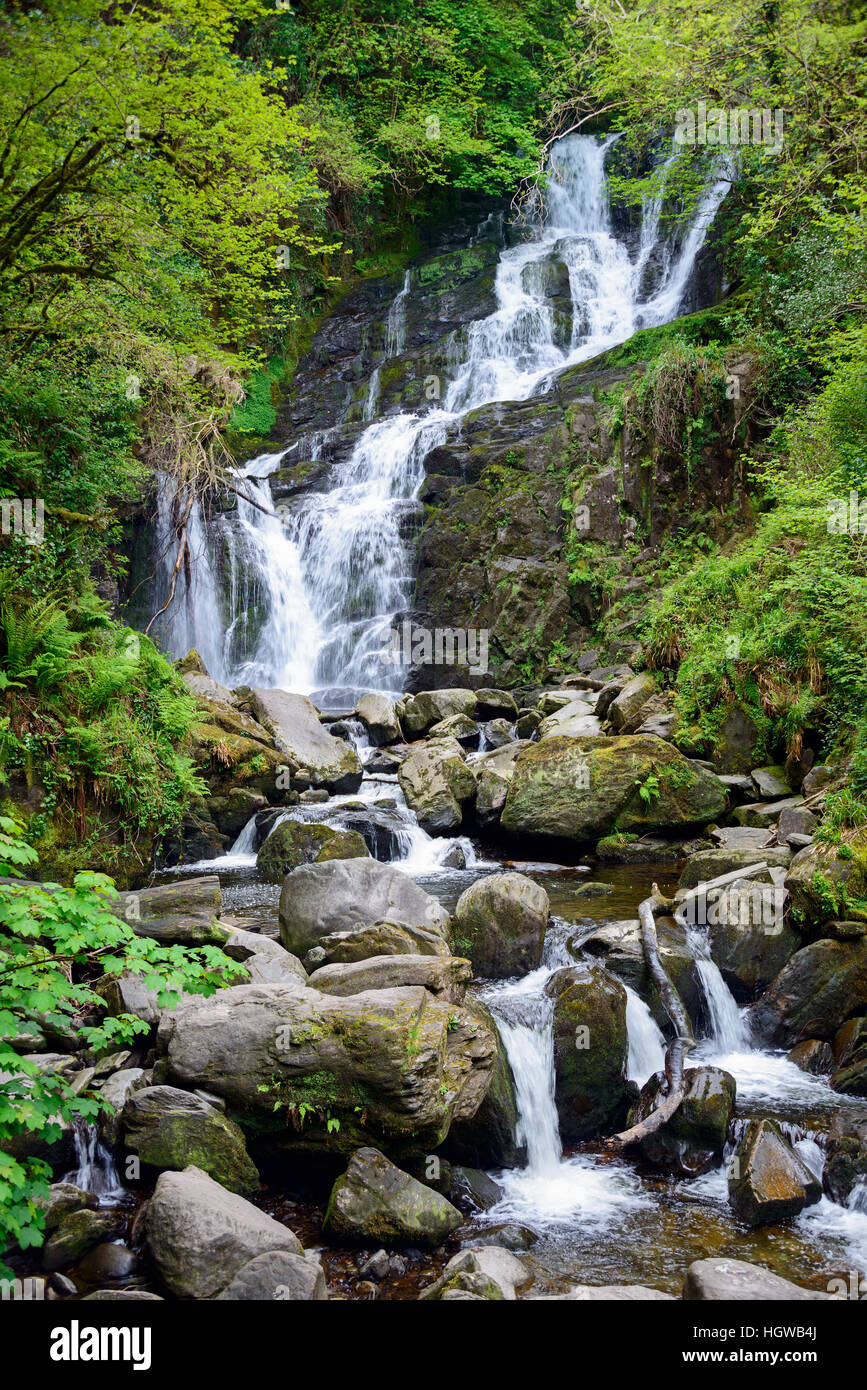 Torc waterfall killarney national park hi-res stock photography and ...