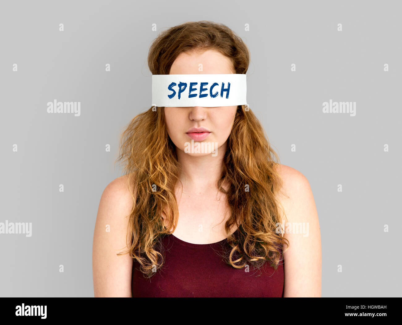 Speech Word Communication Talk Concept Stock Photo - Alamy
