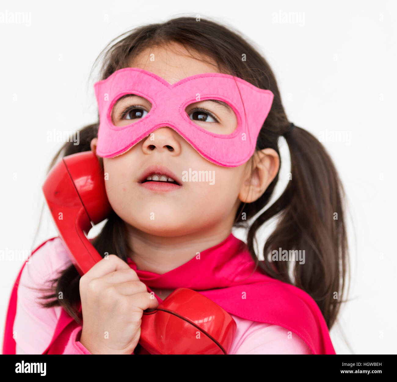 Superhero Girl Bold Brave Female Idol Concept Stock Photo - Alamy