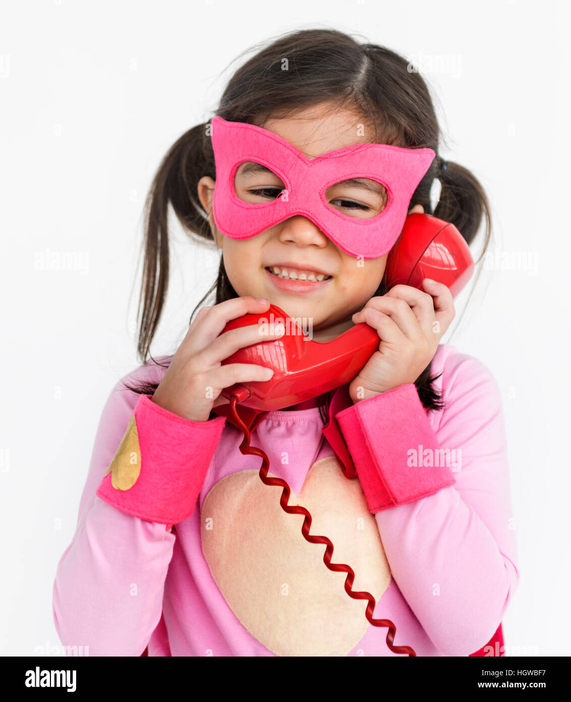 Superhero Girl Bold Brave Female Idol Concept Stock Photo - Alamy