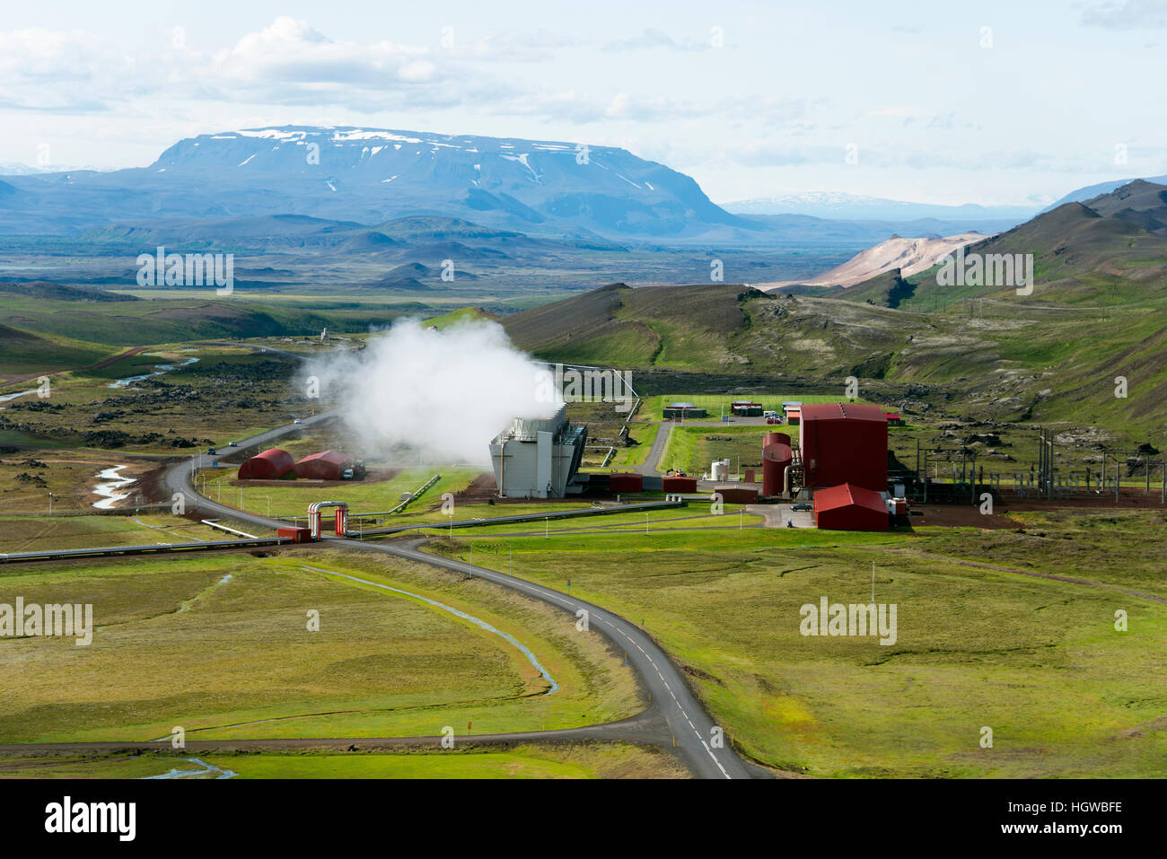 Power plant krofluvirkjun hi-res stock photography and images - Alamy